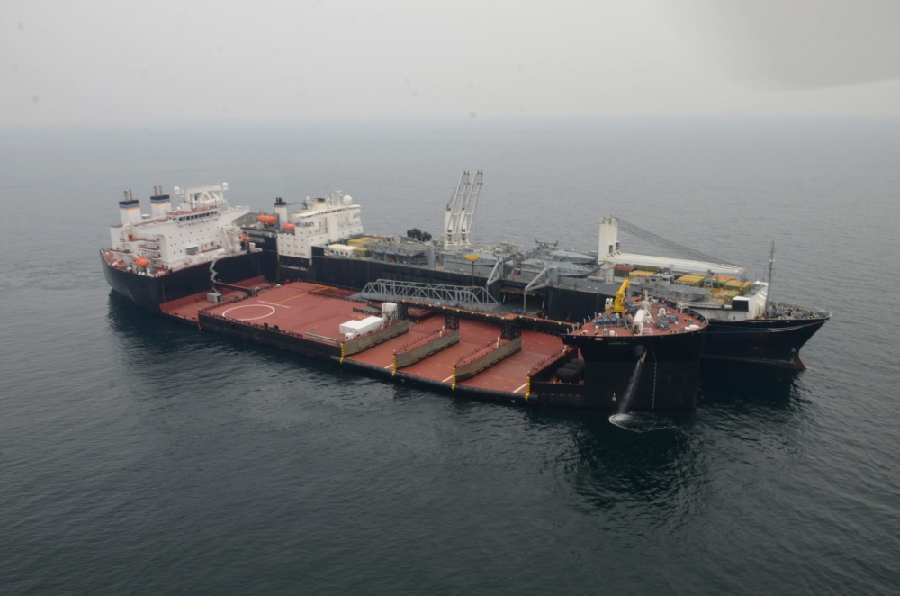 Military Sealift Command's USNS Stockham, USNS Montford Point Perform ...