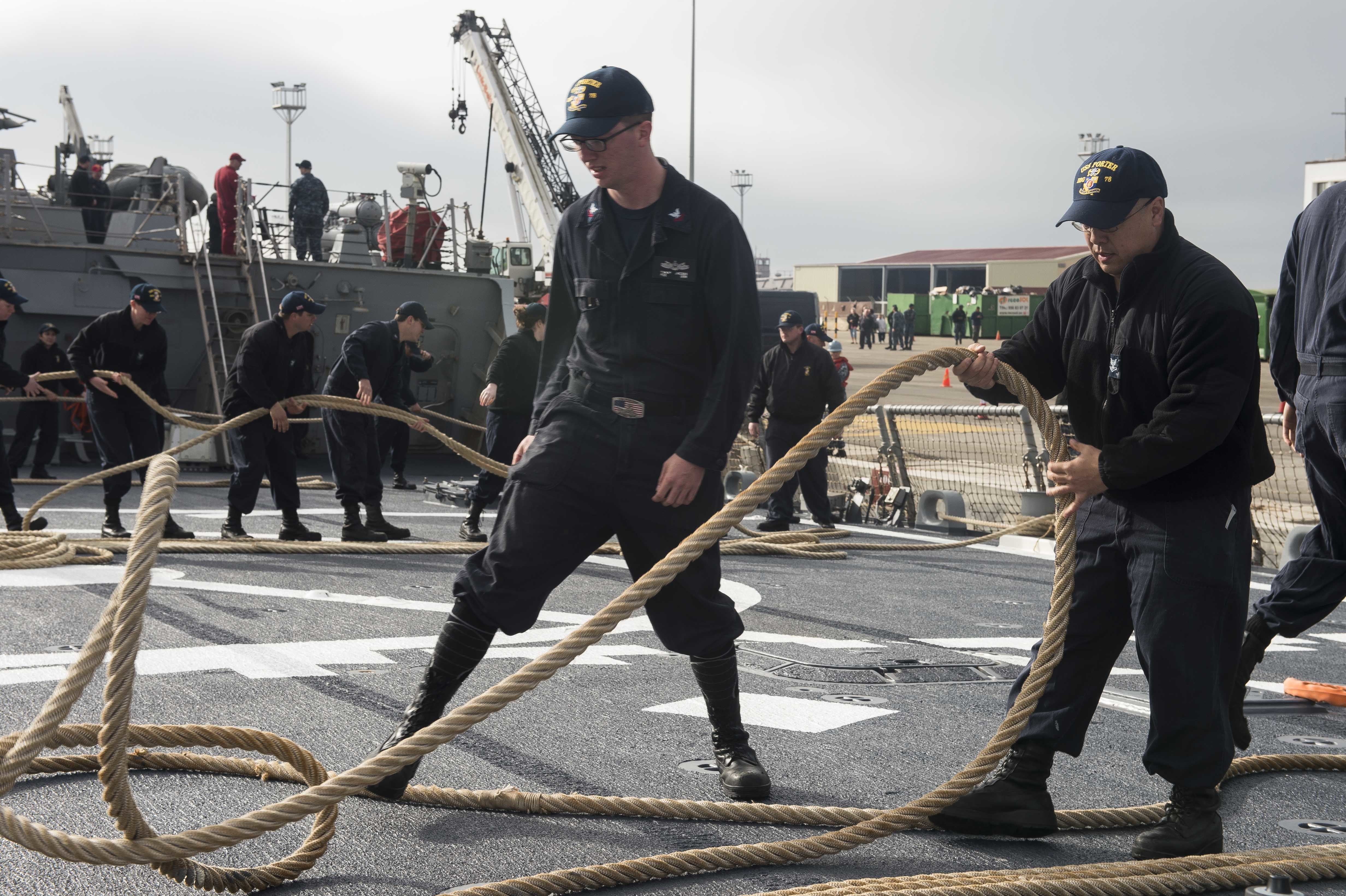 USS Porter Departs Rota For Second Patrol > United States Navy ...