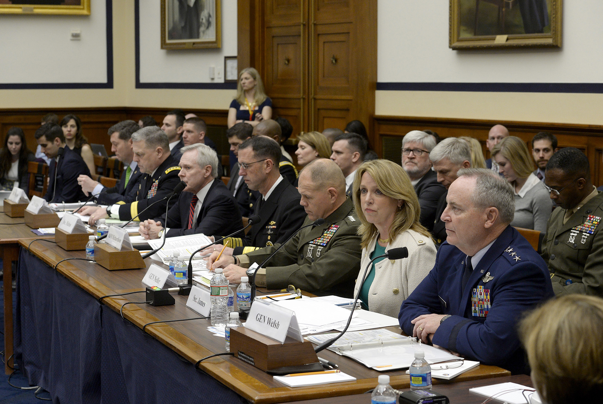 Secretary of the Air Force Deborah Lee James and Air Force Chief of ...
