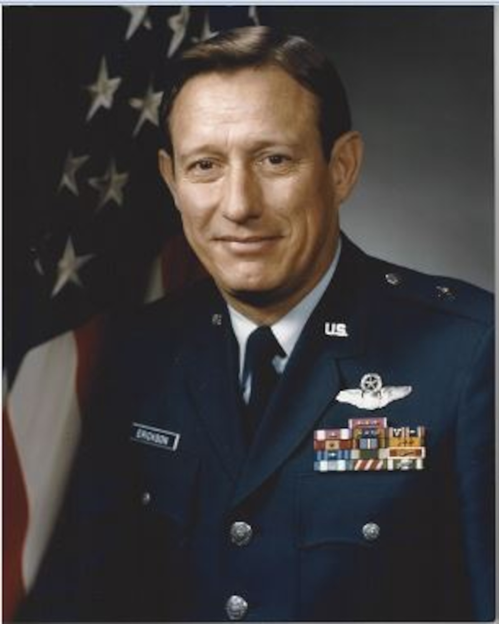 BRIGADIER GENERAL DUANE H. ERICKSON > Air Force > Biography Display