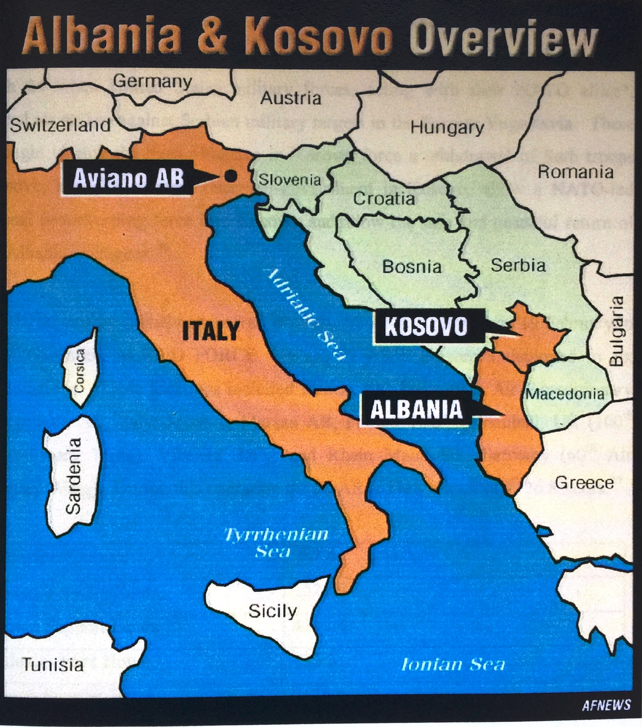 The 92 ARW, Total Force Teamwork in Operation Allied Force > Fairchild ...