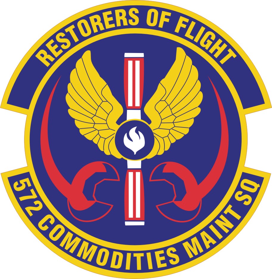 572 Commodities Maintenance Squadron emblem