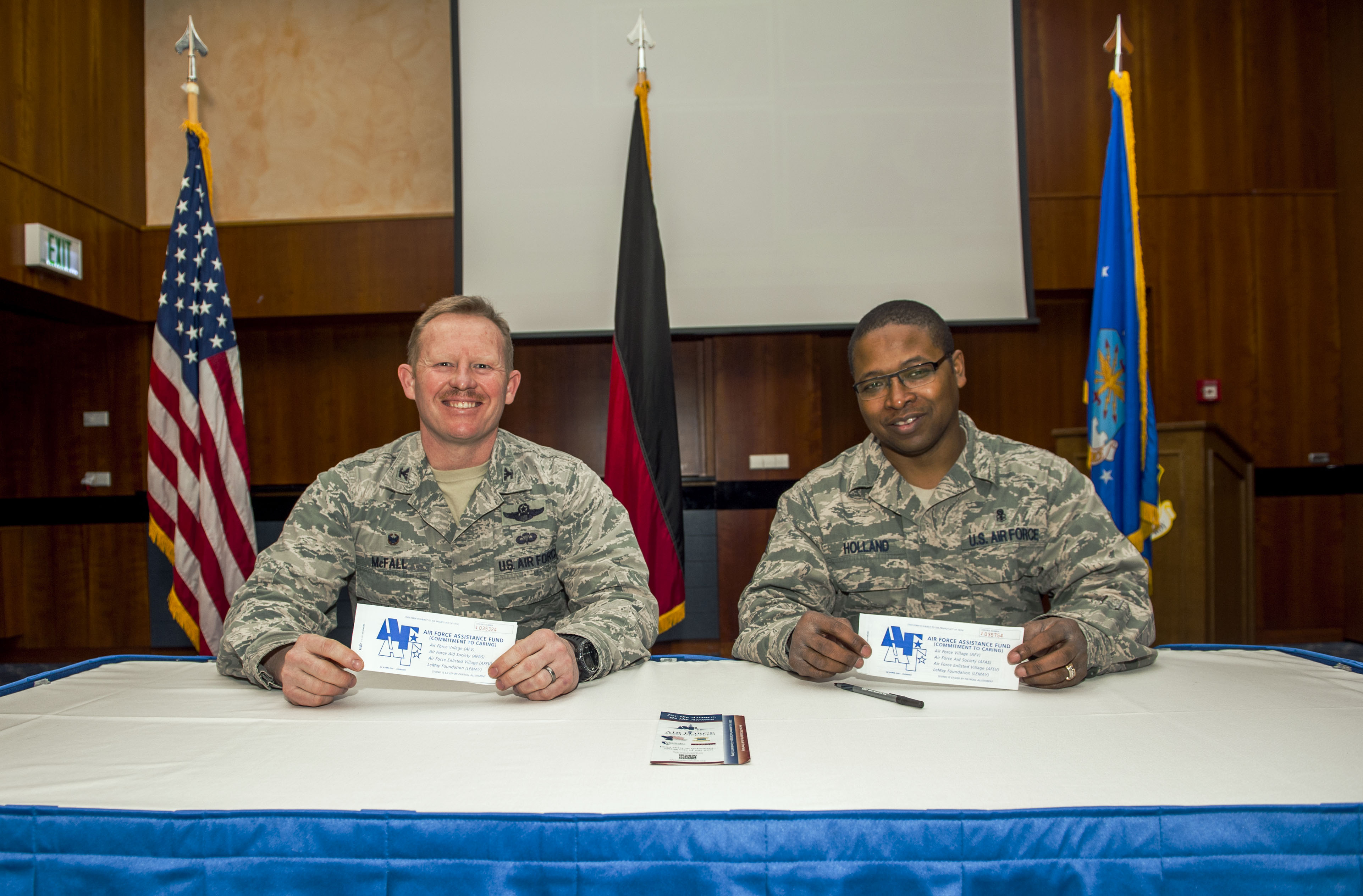 Airmen encouraged to 'give until it hurts' for AFAF > Spangdahlem Air ...
