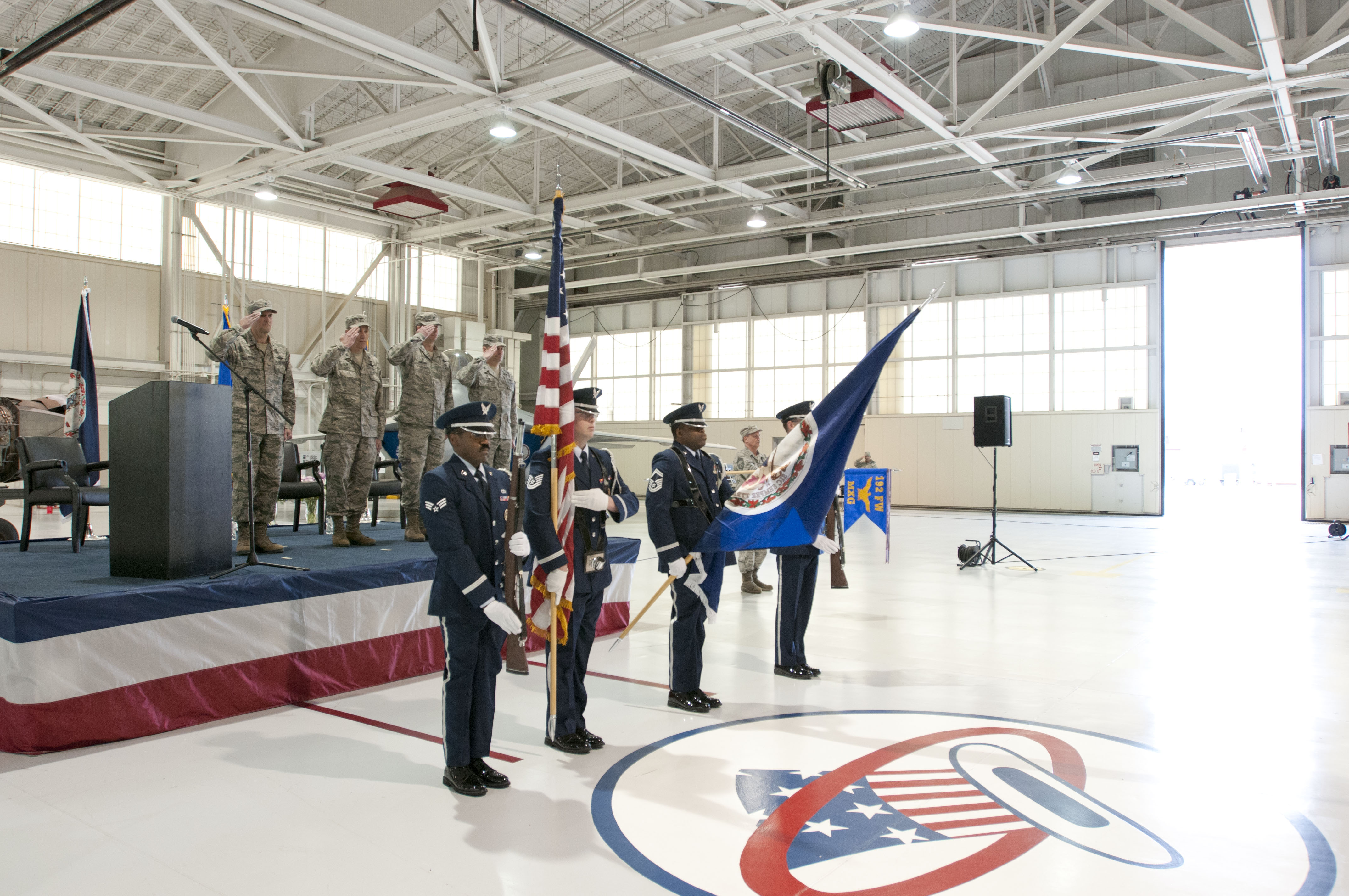 The Virginia Air National Guard 192nd Fighter Wing welcomed Col ...