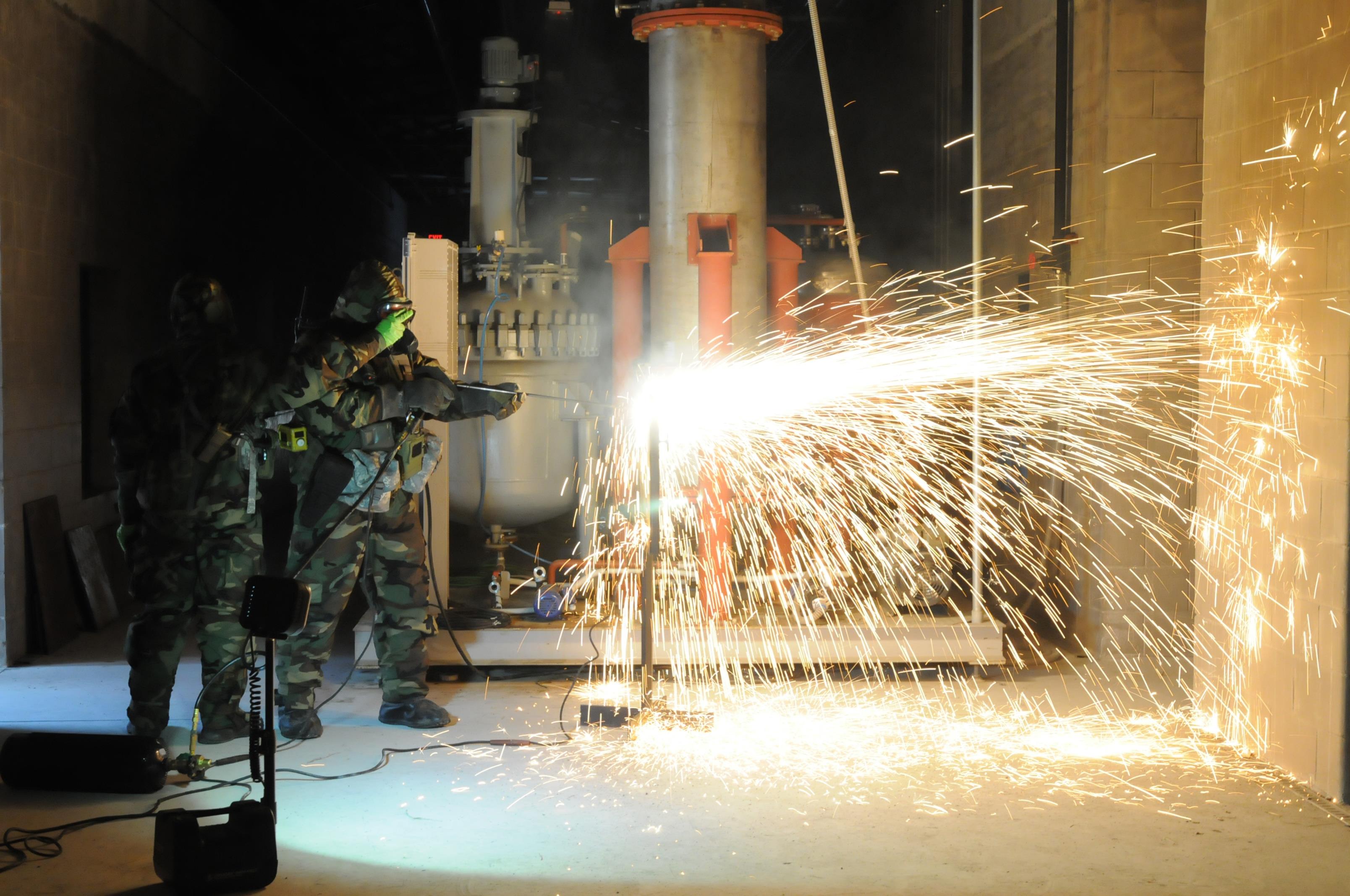 Soldiers Train Near the Korean DMZ to Detect and Destroy Weapons of ...