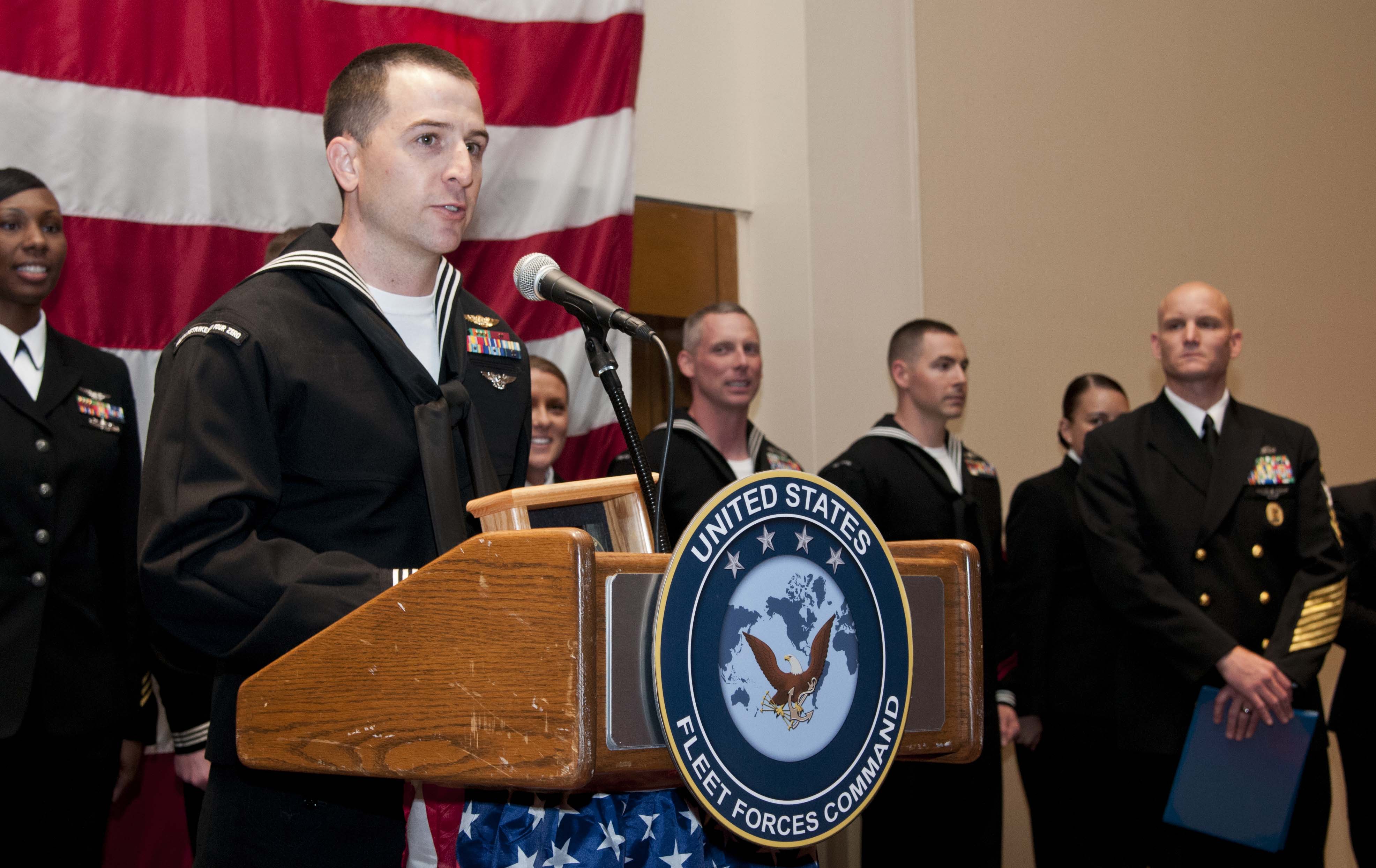 USFF Announces 2015 Fleet Sea, Shore Sailors of Year > United States ...