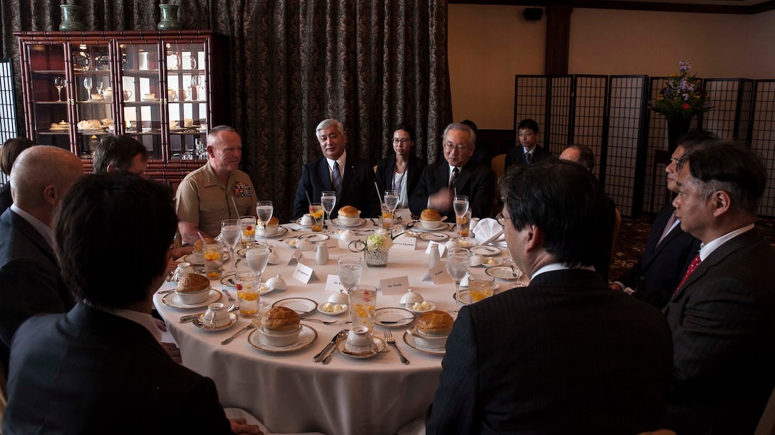 Lieutenant General Nicholson meets with Japan’s Minister of Defense