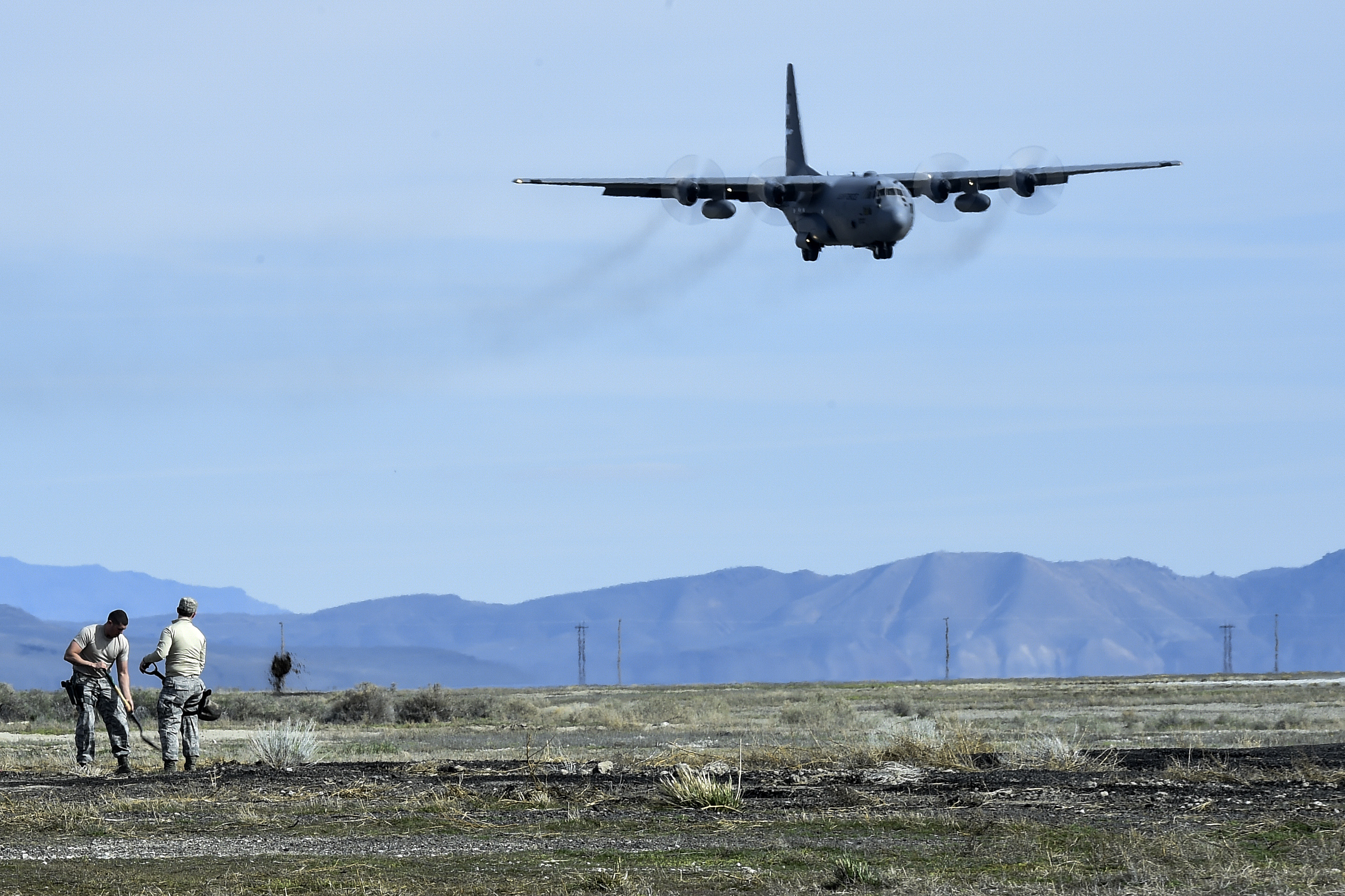 C-130 Hercules Landing | U.S. Department of War