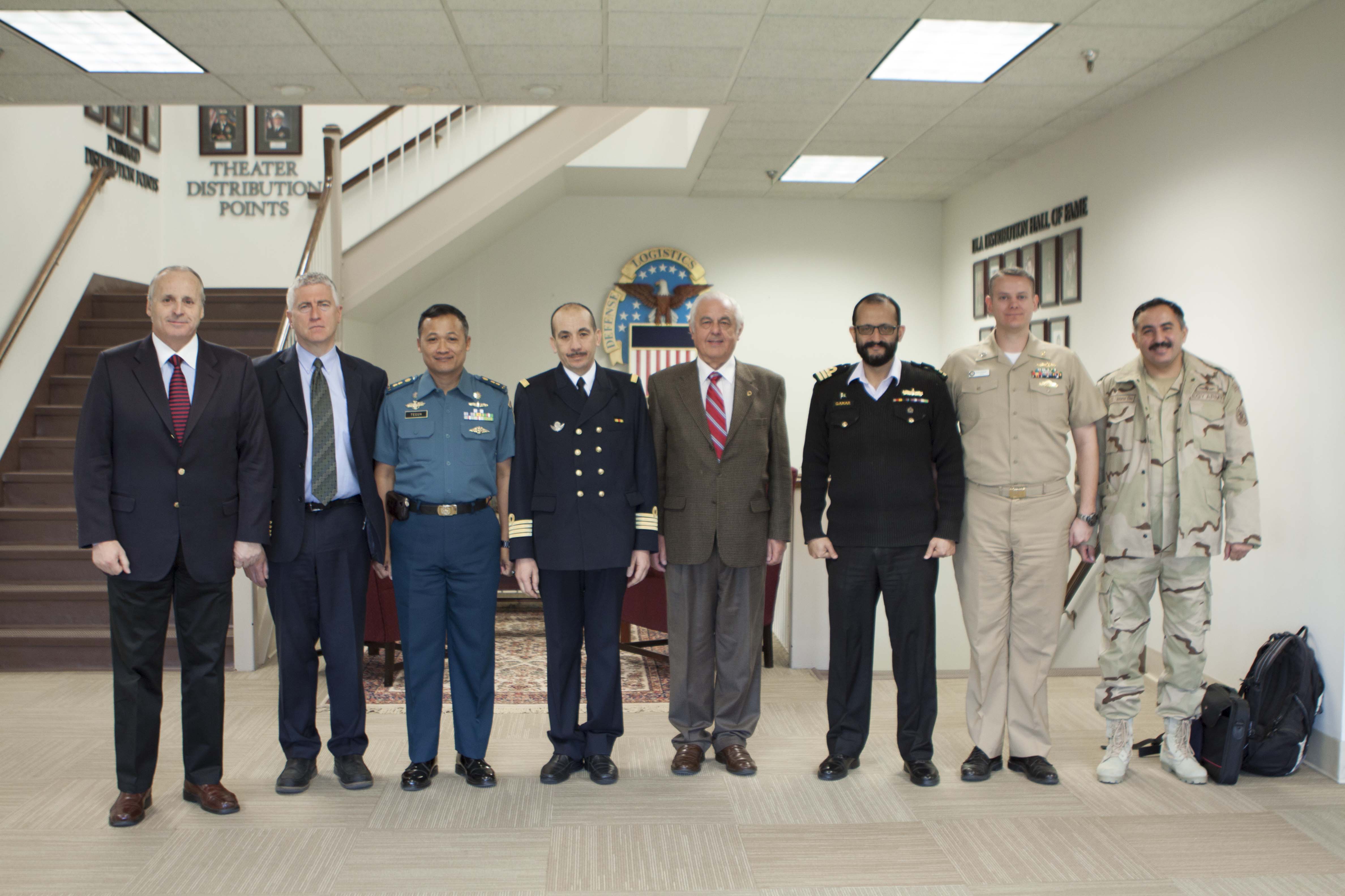 International Leadership course visits DLA Distribution