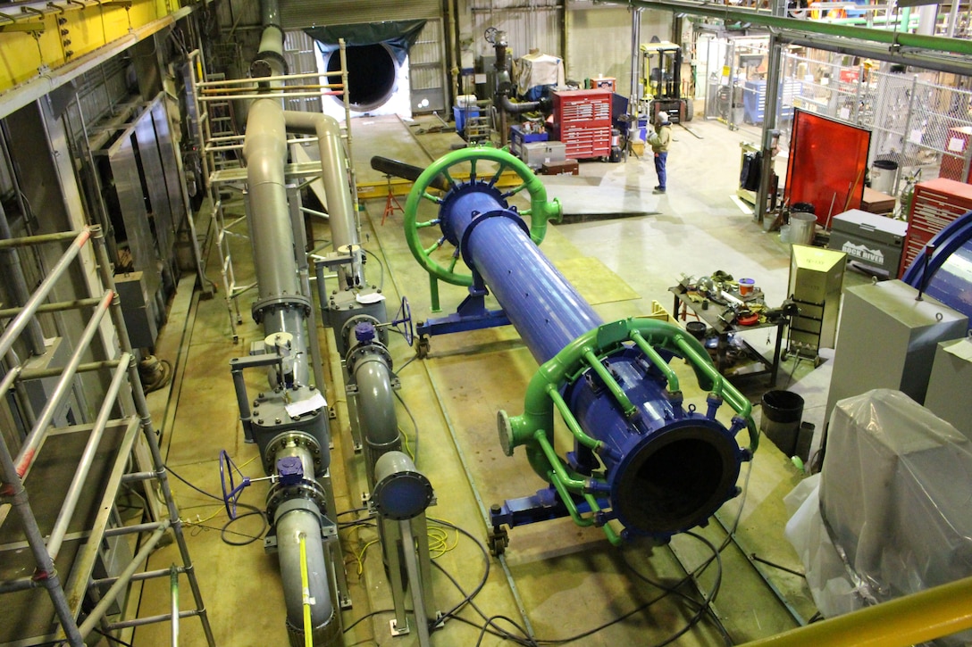 AEDC arc heater undergoing significant upgrades in support of advanced ...