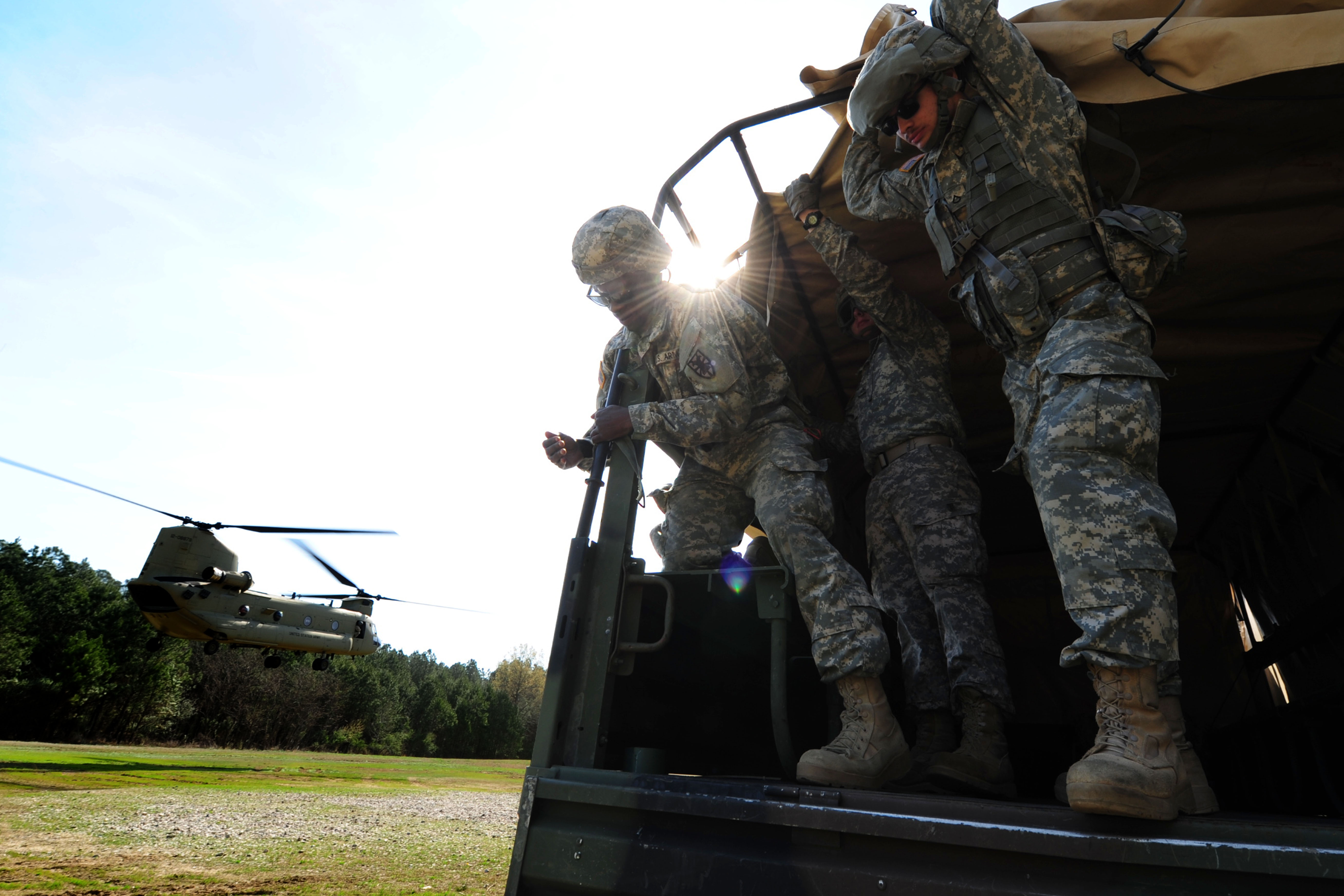 Fort Eustis Soldiers train for disaster response