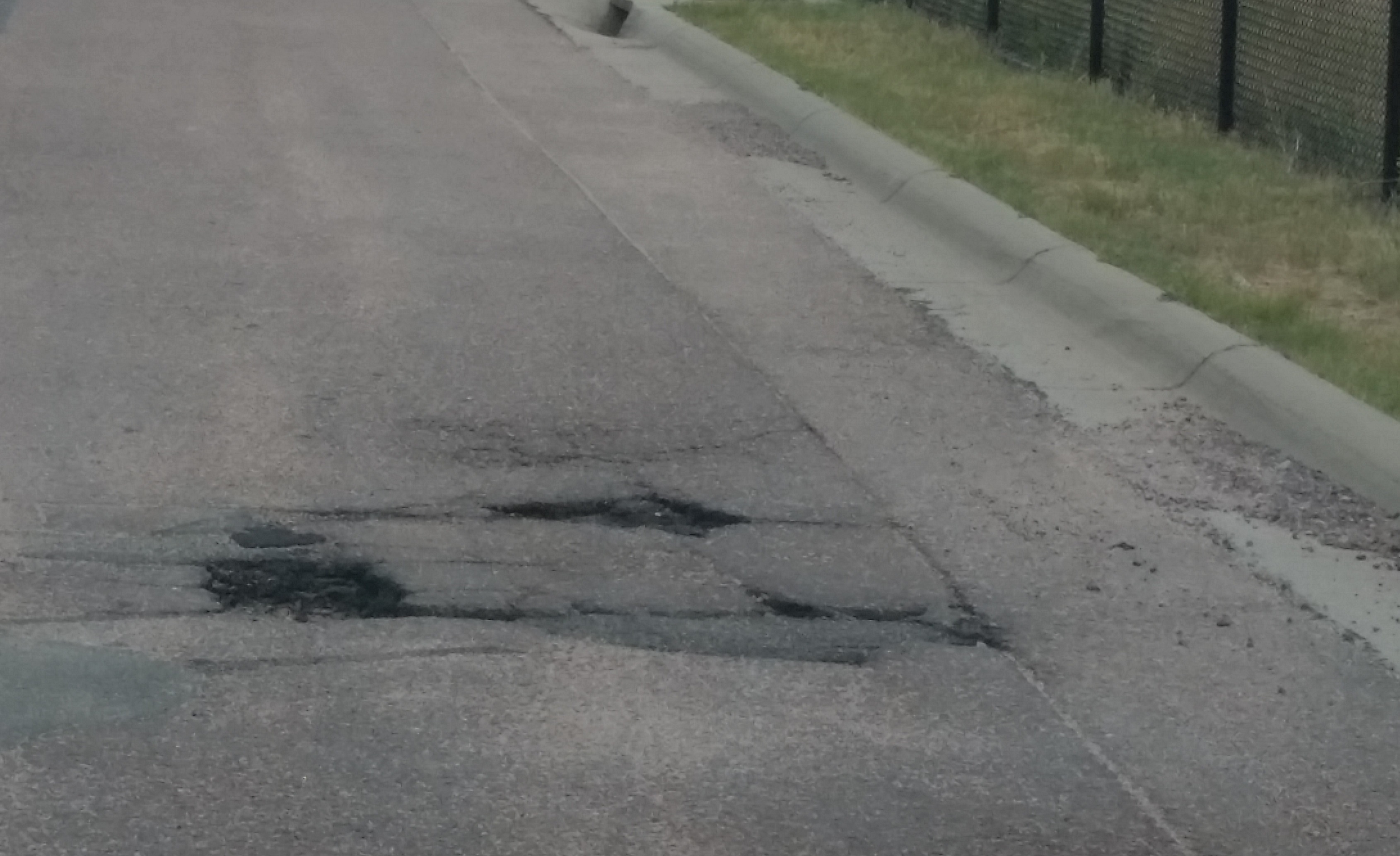 Academy asks help in reporting potholes, road damage > U.S. Air Force ...