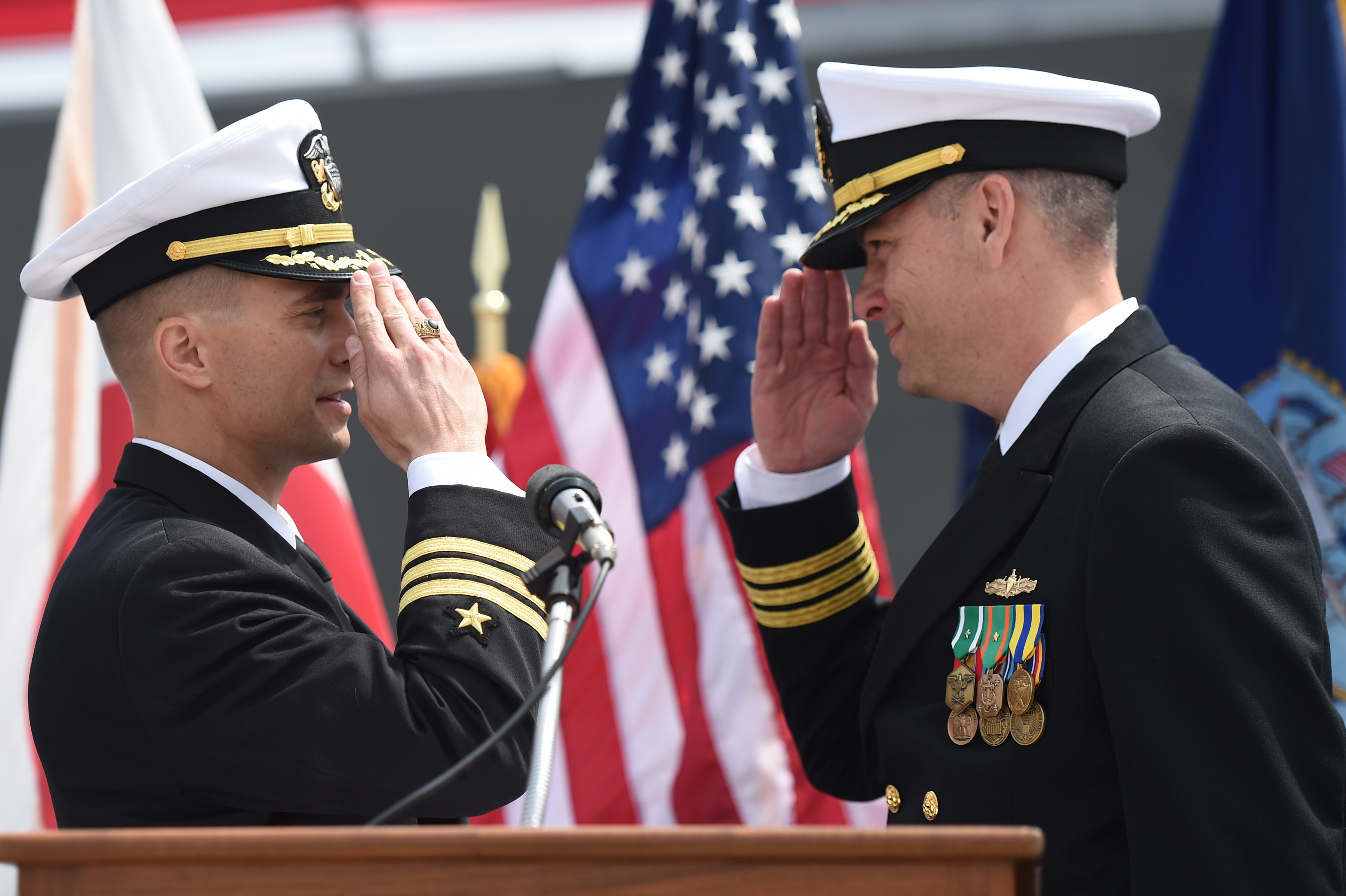 USS McCampbell Holds Change of Command > United States Navy > display ...