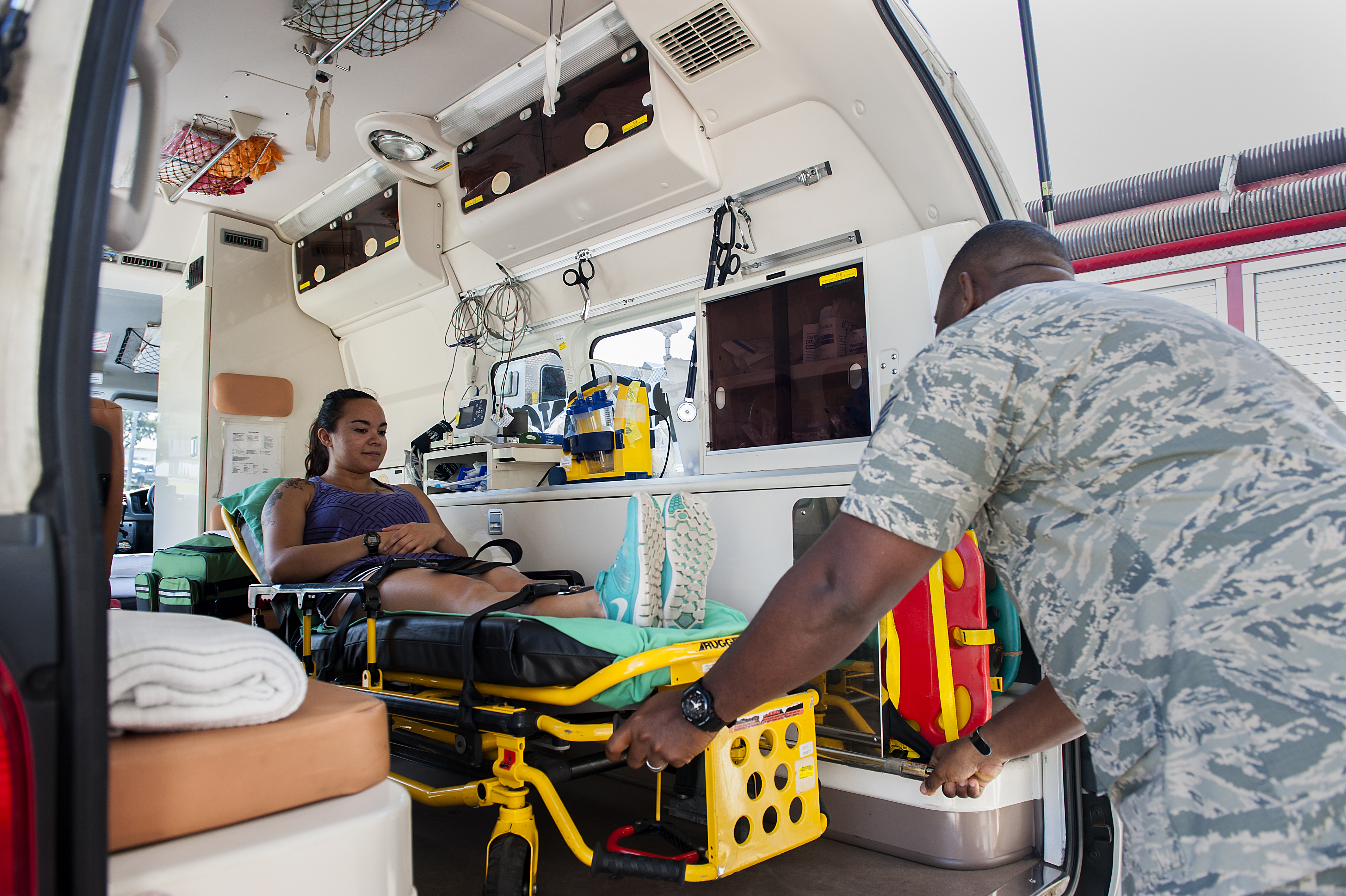 There when you need them: Kadena Ambulance Service answers the call