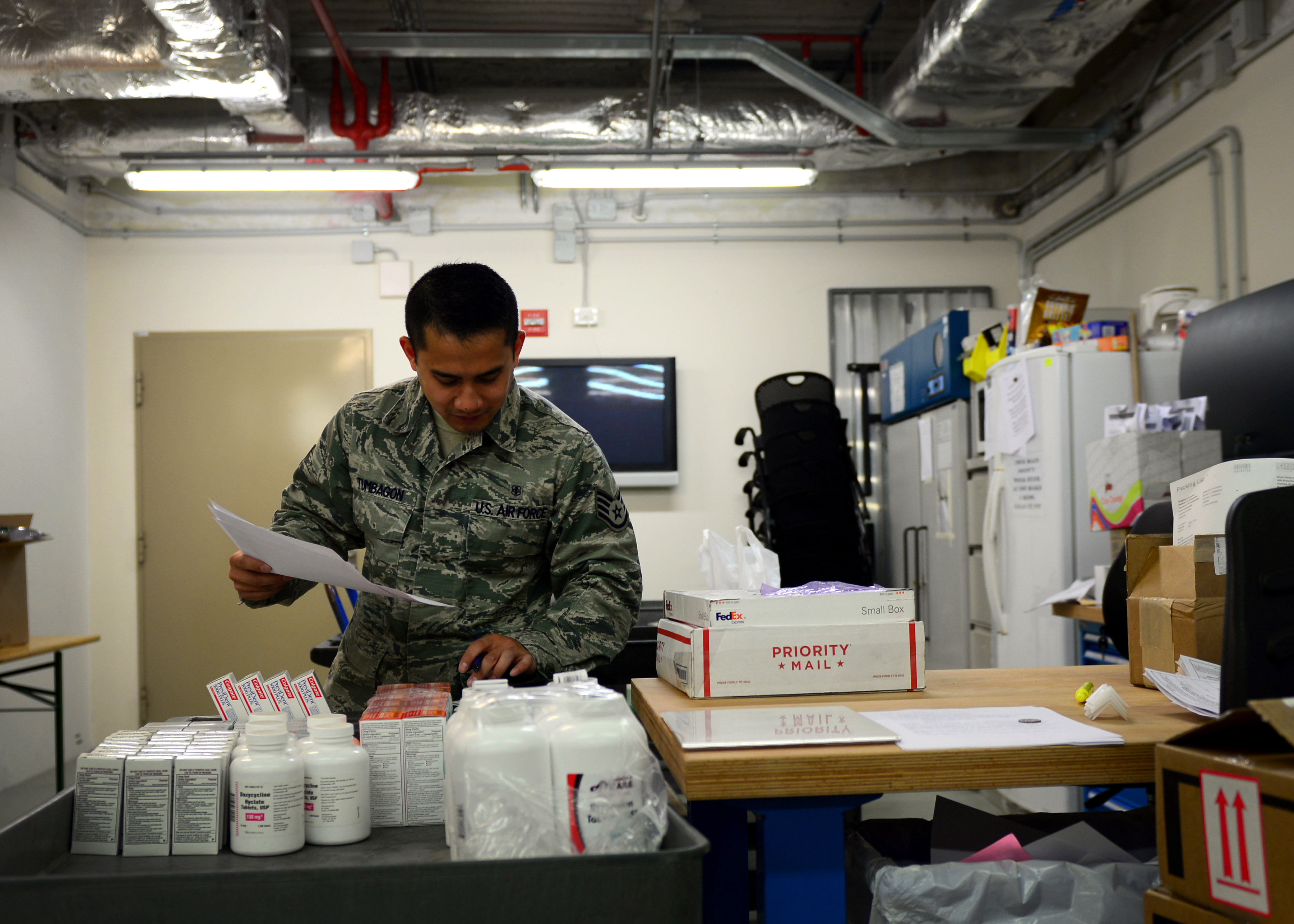 Medical Logistics supplies the goods > Aviano Air Base > News Display