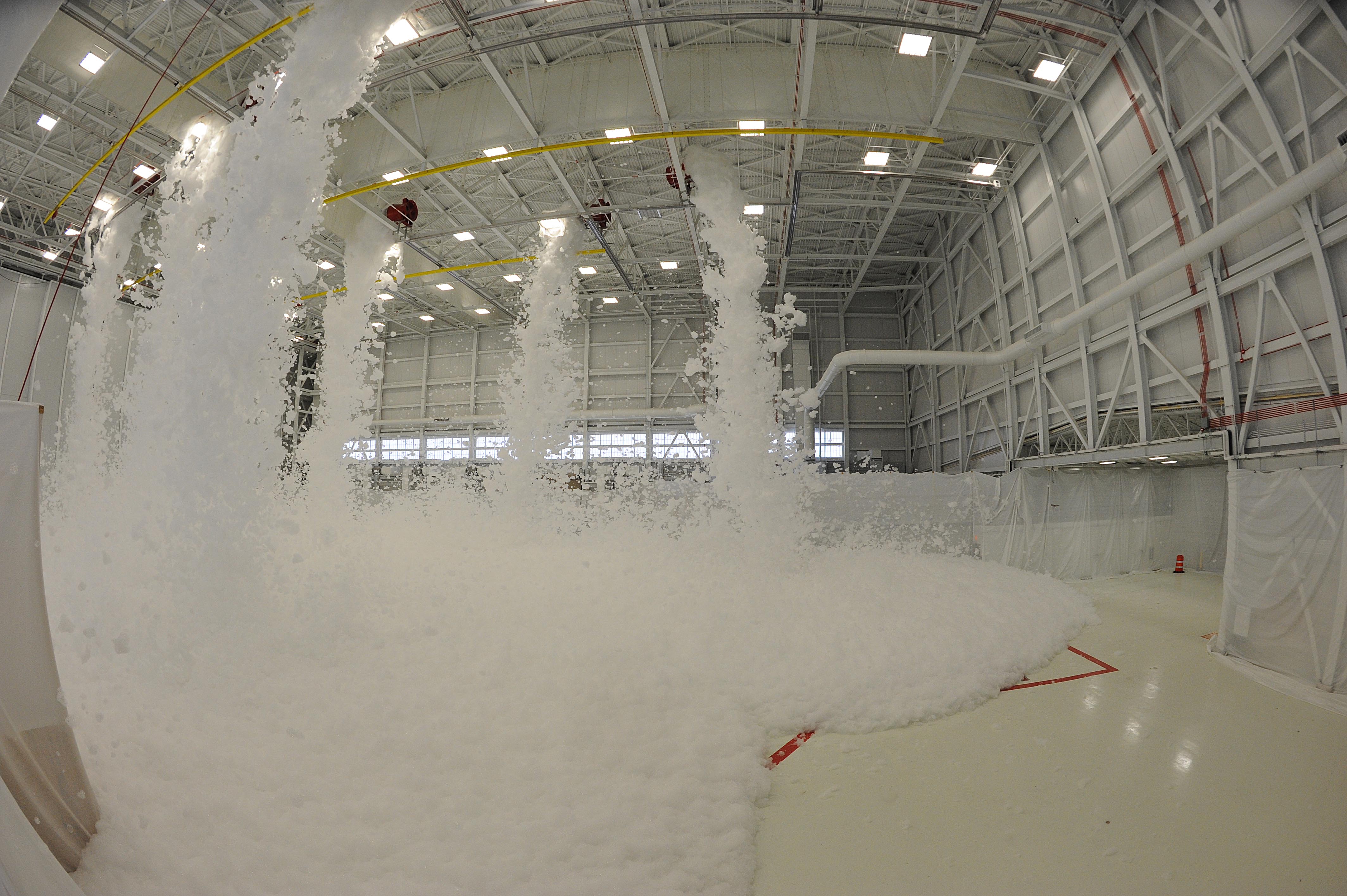 Fire suppression foam test > McConnell Air Force Base > News
