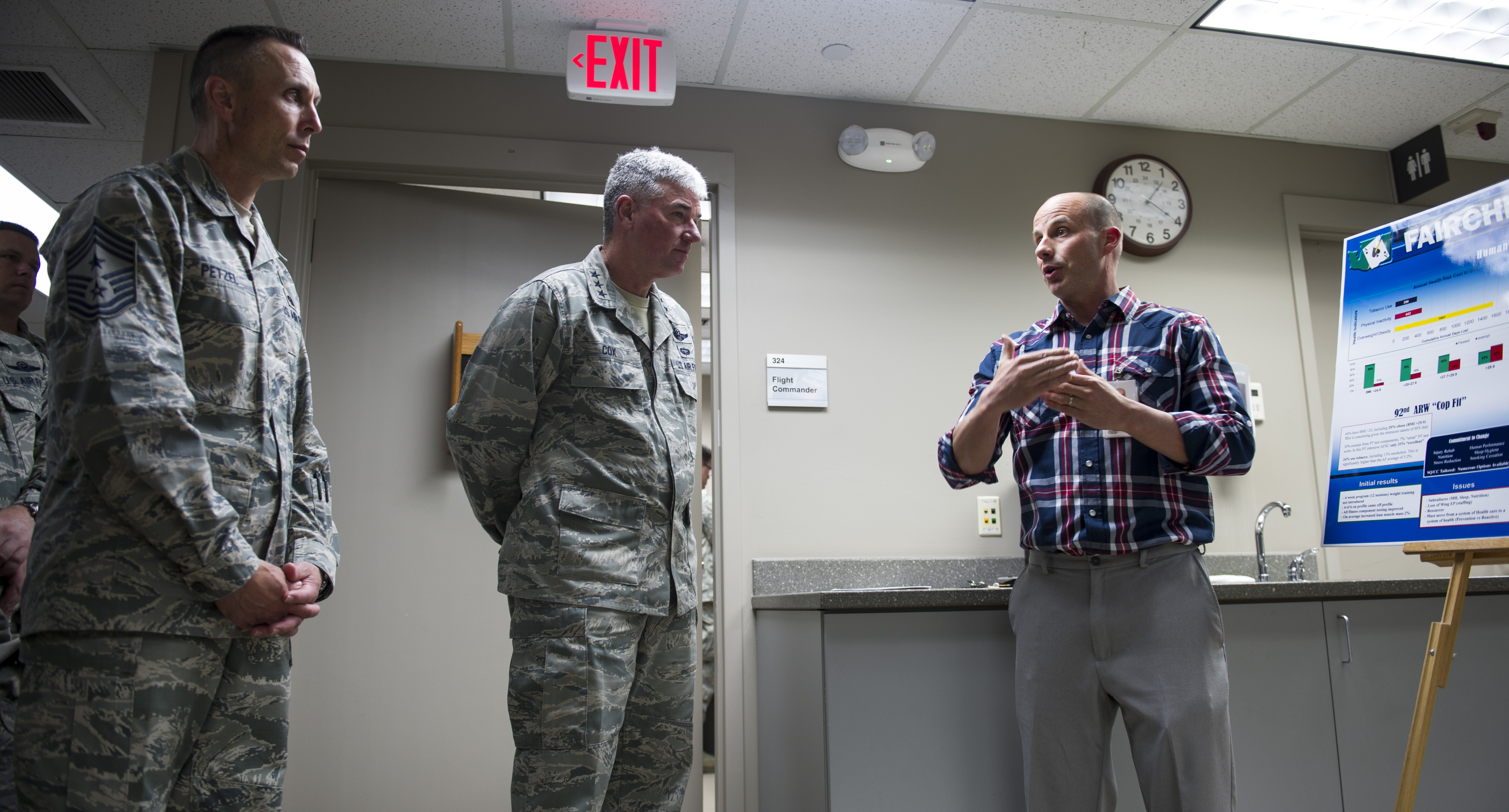 18th Air Force leadership visits Fairchild > Fairchild Air Force Base ...