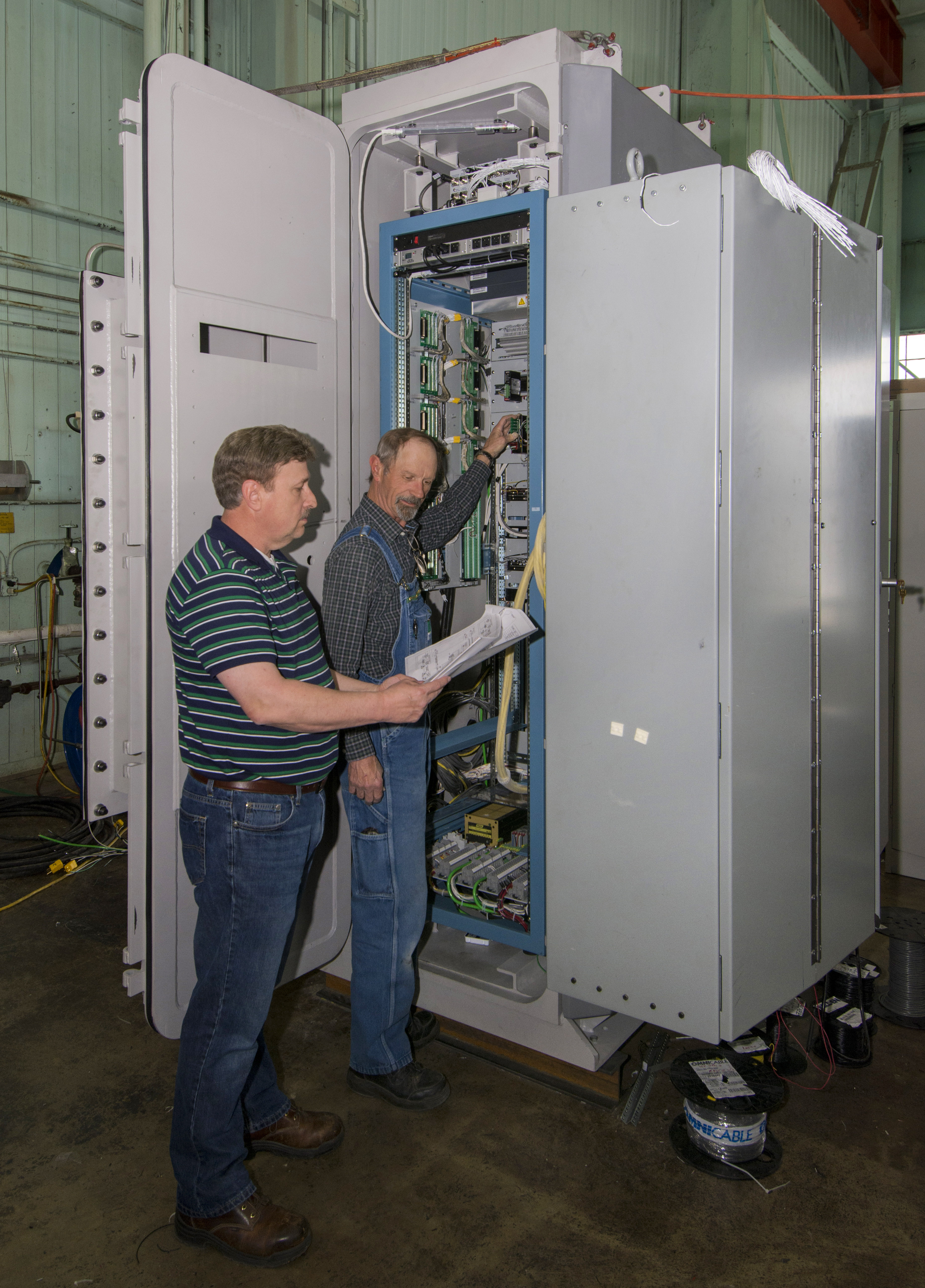 Wind tunnel test cart enclosures upgraded to accommodate new systems ...