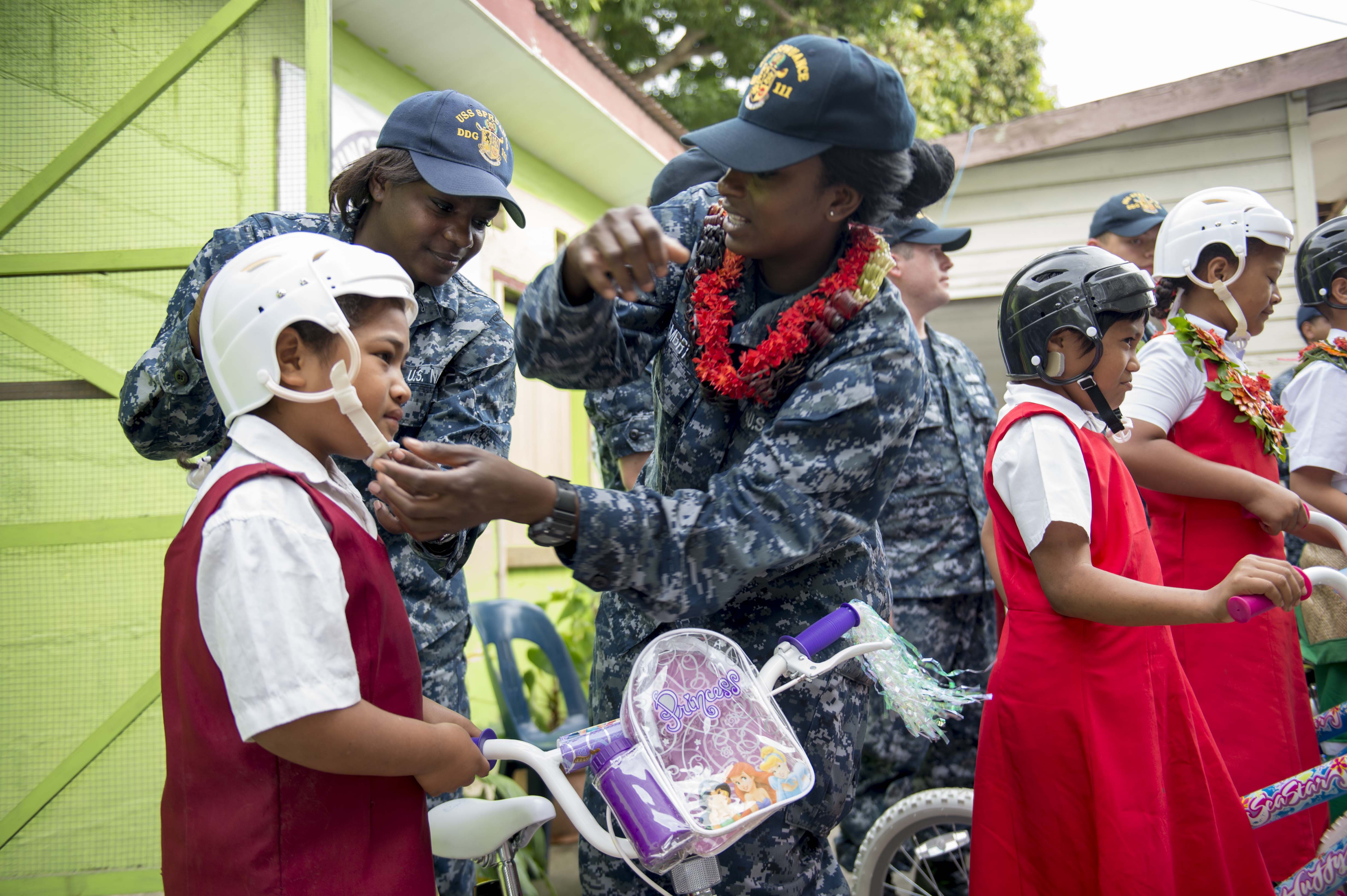 USS Spruance Finishes Historic Port Call in Tonga > United States Navy ...
