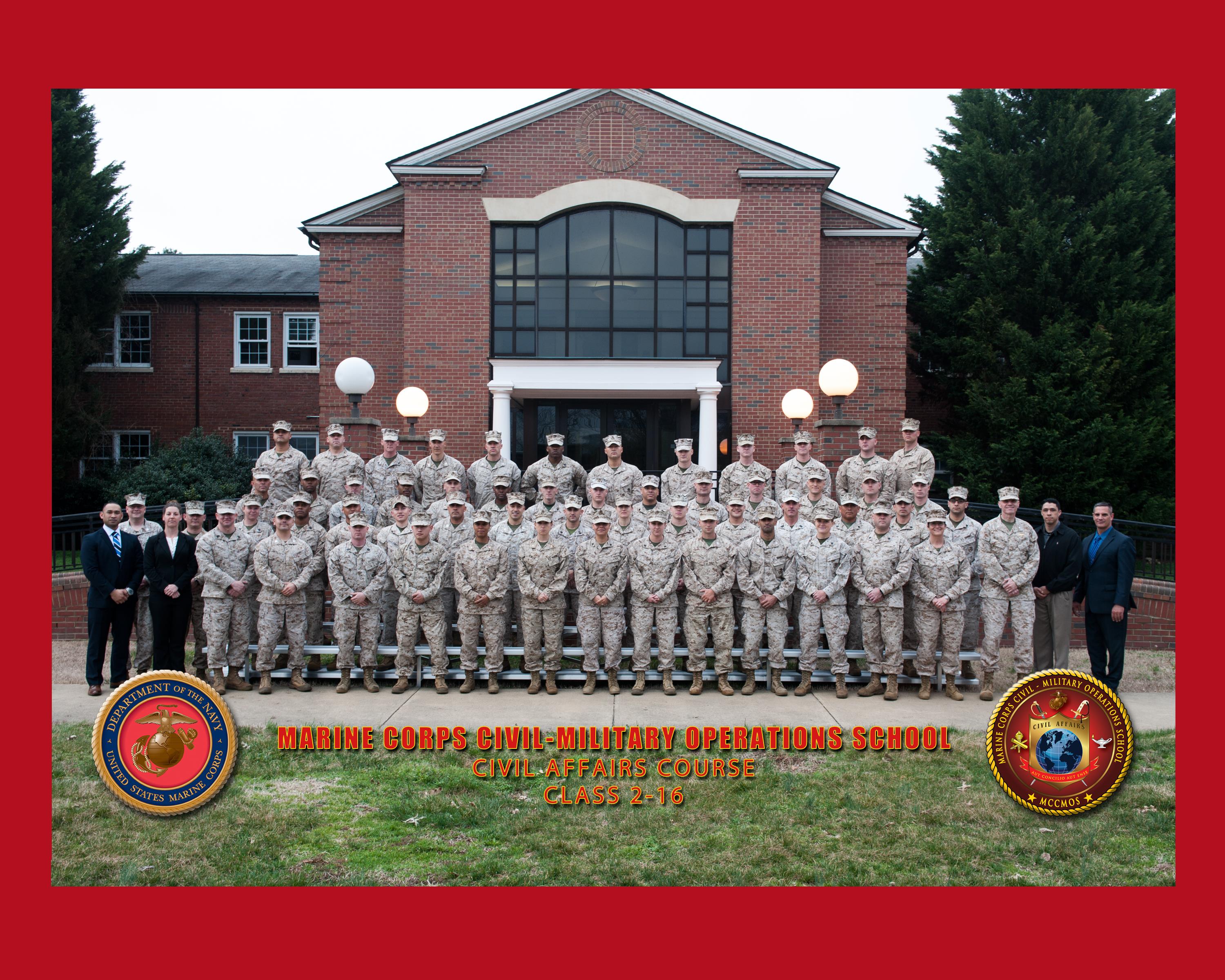 Civil Affairs Course 2-16