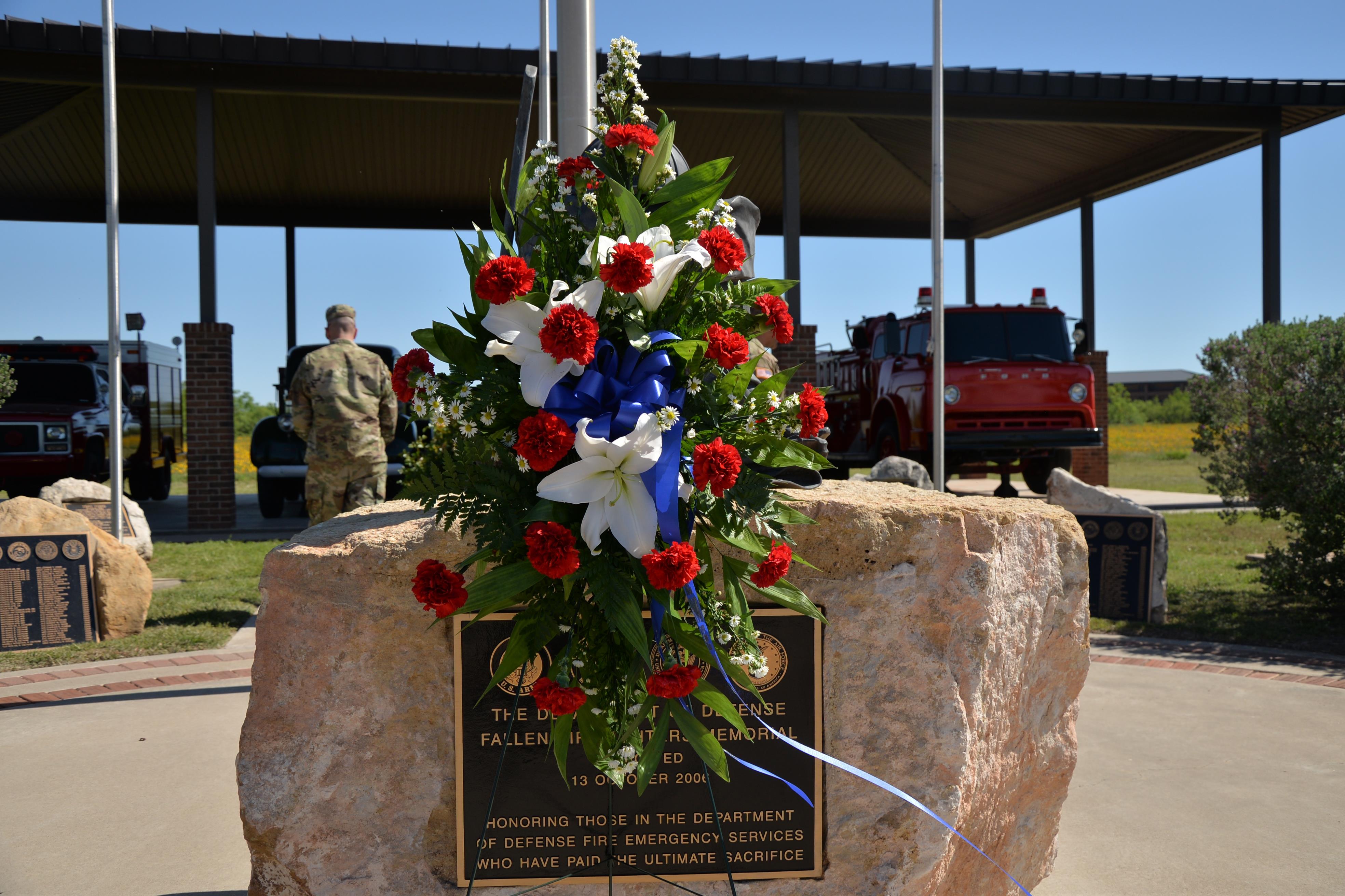 312th TRS remembers fallen firefighter > Goodfellow Air Force Base ...