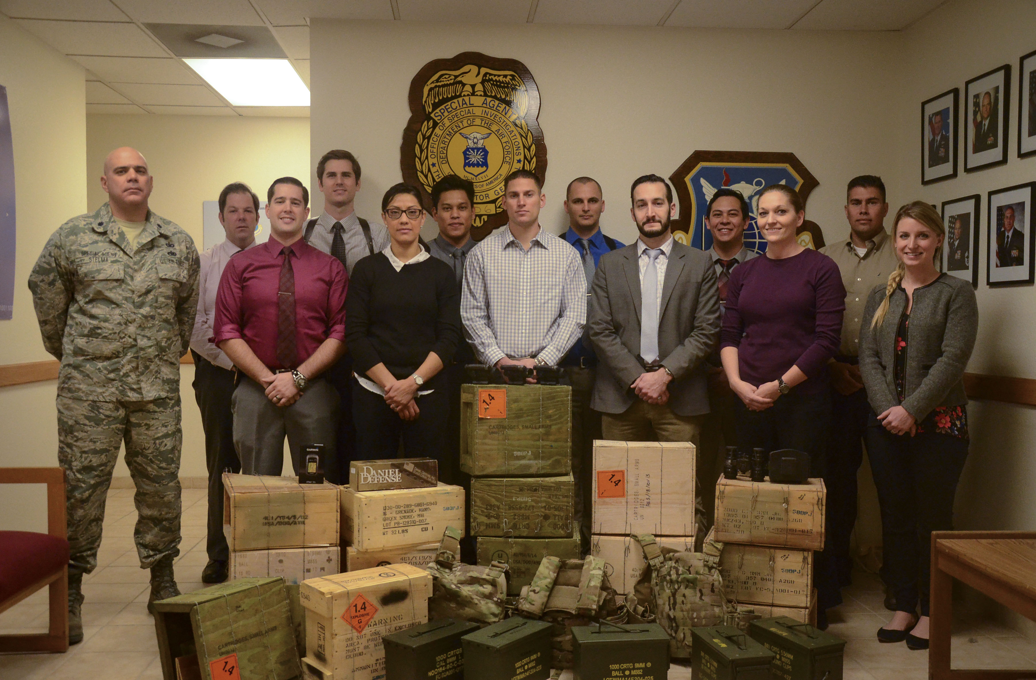 Nellis Osi Wins Air Force Osi Detachment Of Year Nellis Air Force Base Features