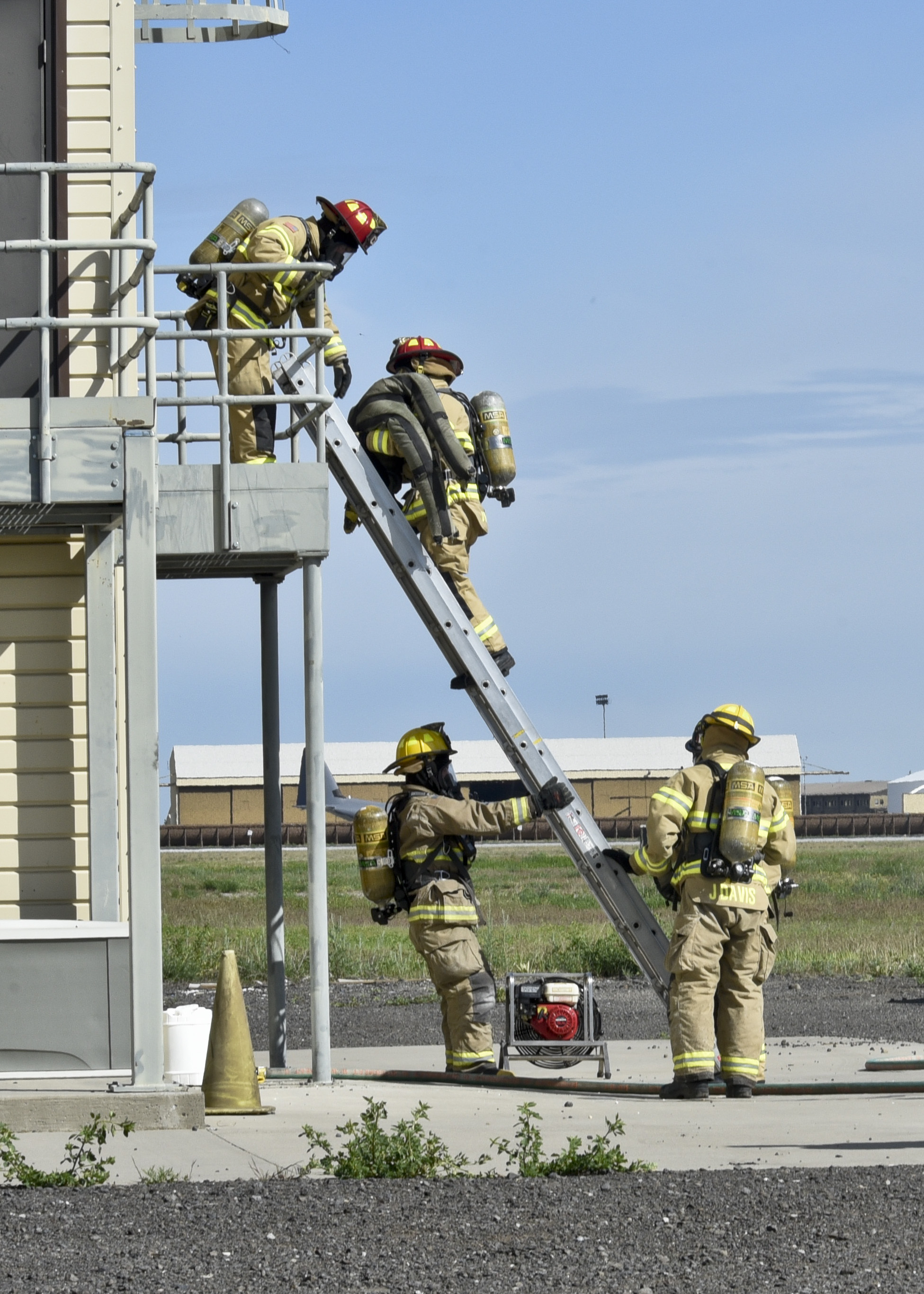 Fairchild civil engineers hold multi-agency aircraft response exercise ...