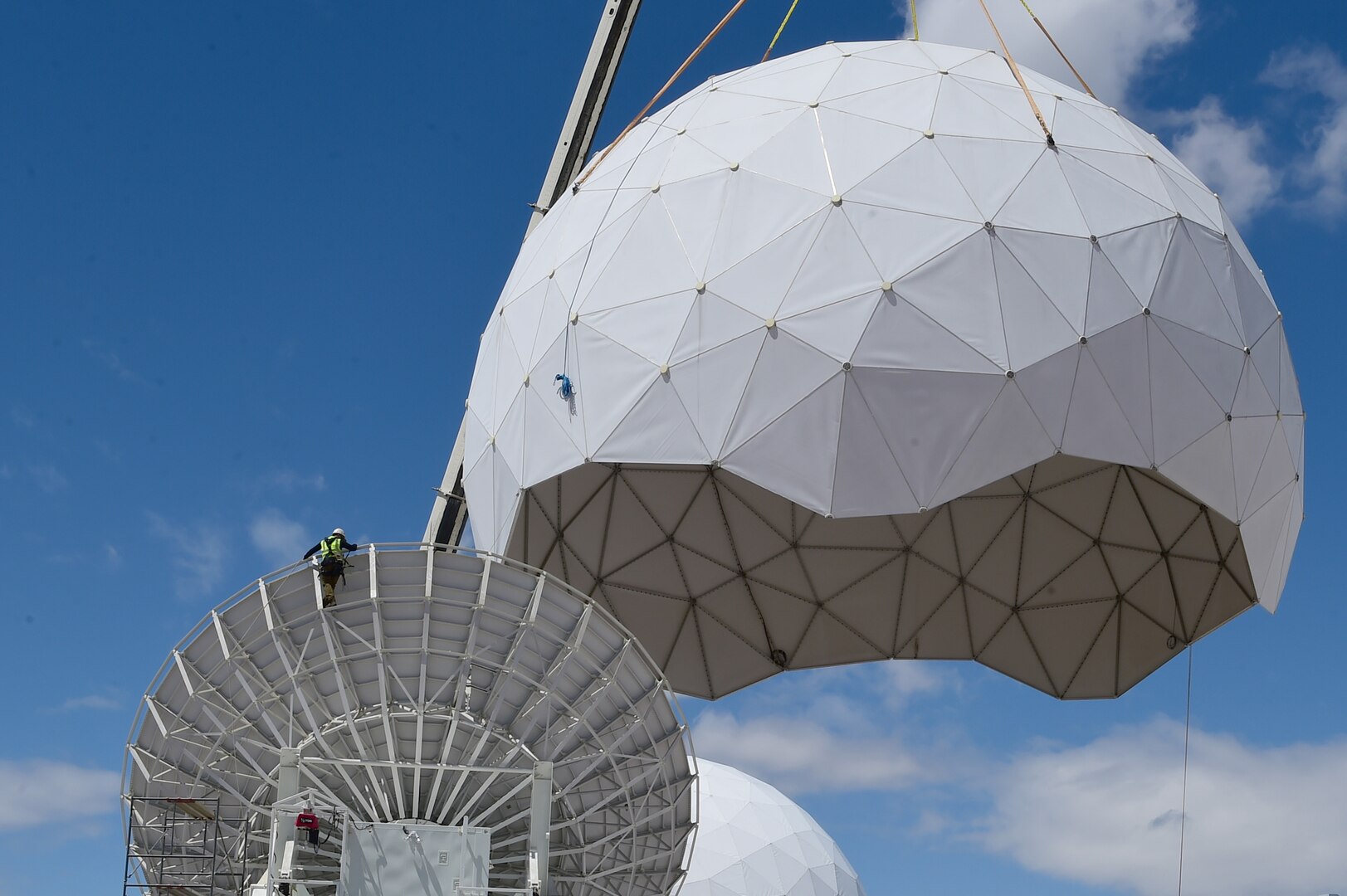 Radome project uodates capabilities to Buckley > Buckley Space Force ...