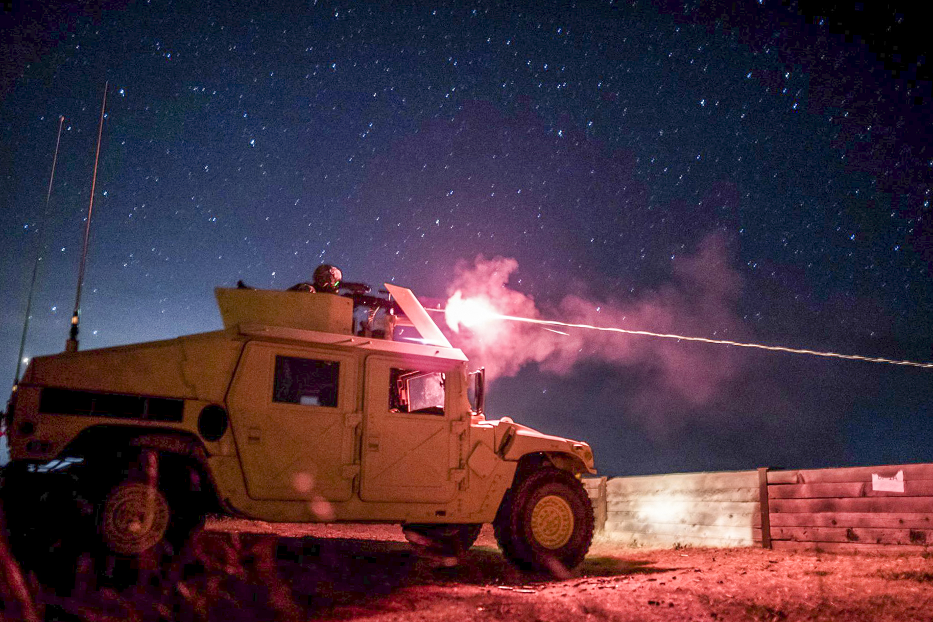 Firing at Night | U.S. Department of War