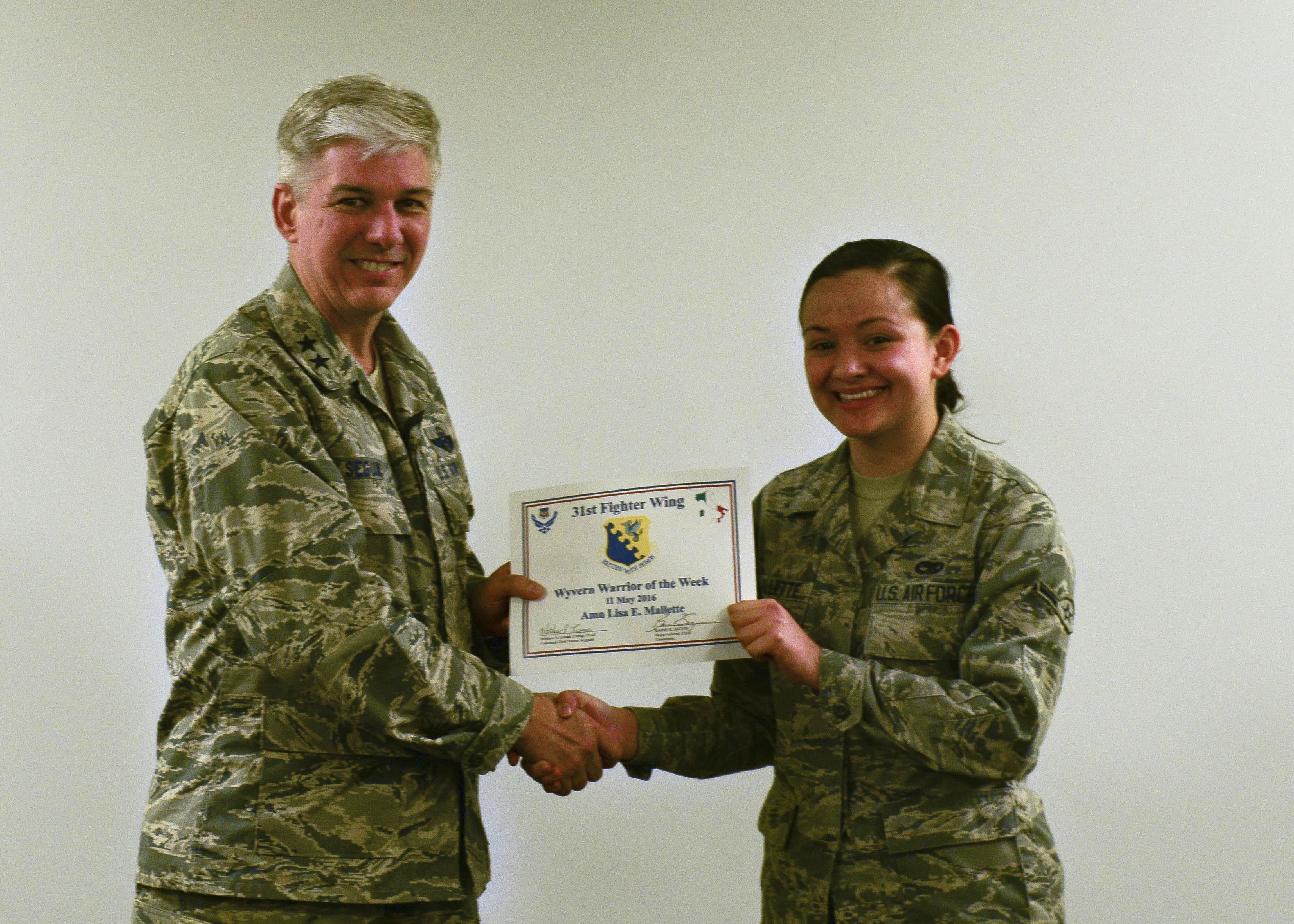 Airman Lisa Mallette