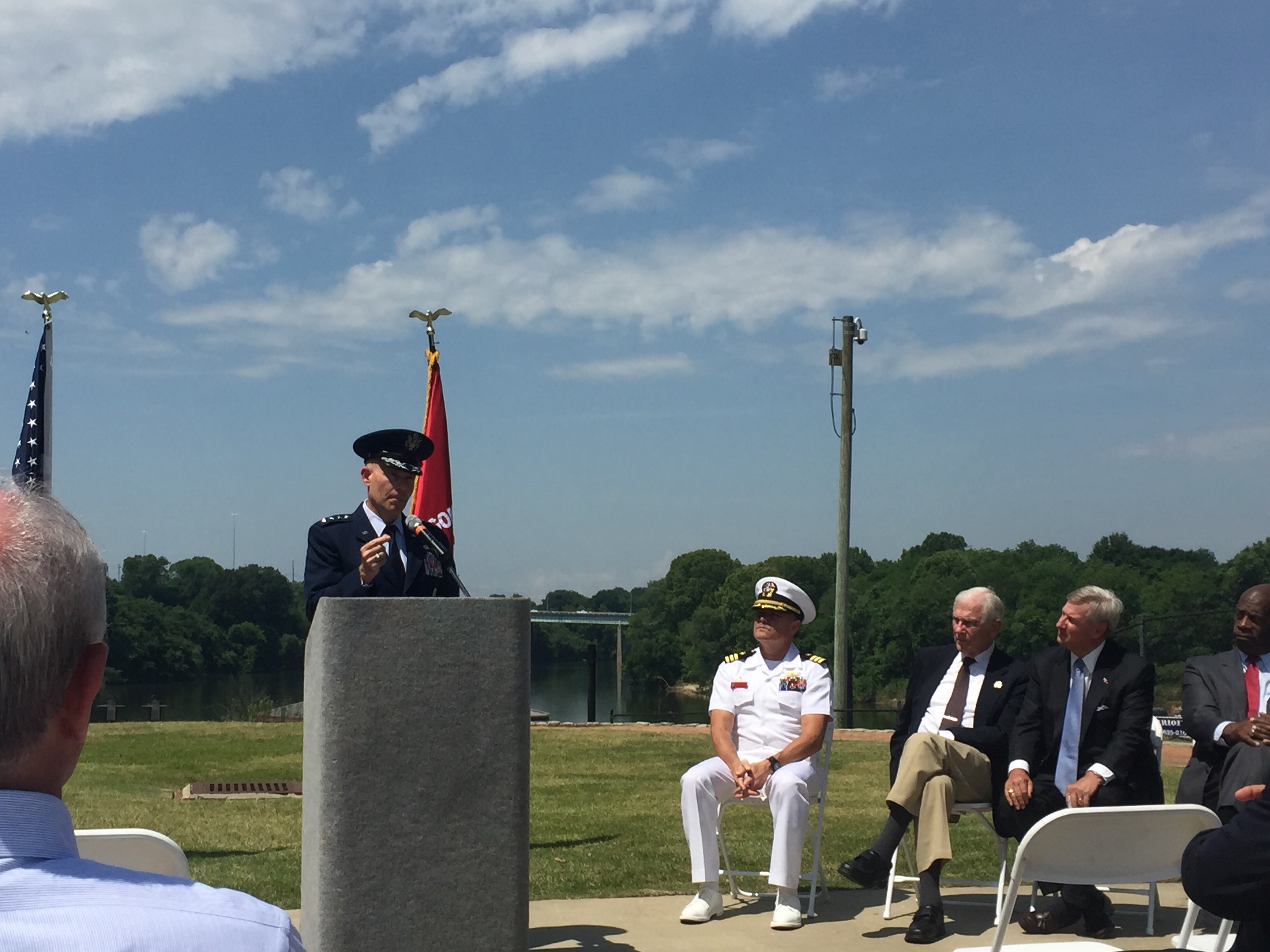 Commissioning of the USS Montgomery > Maxwell Air Force Base > Display