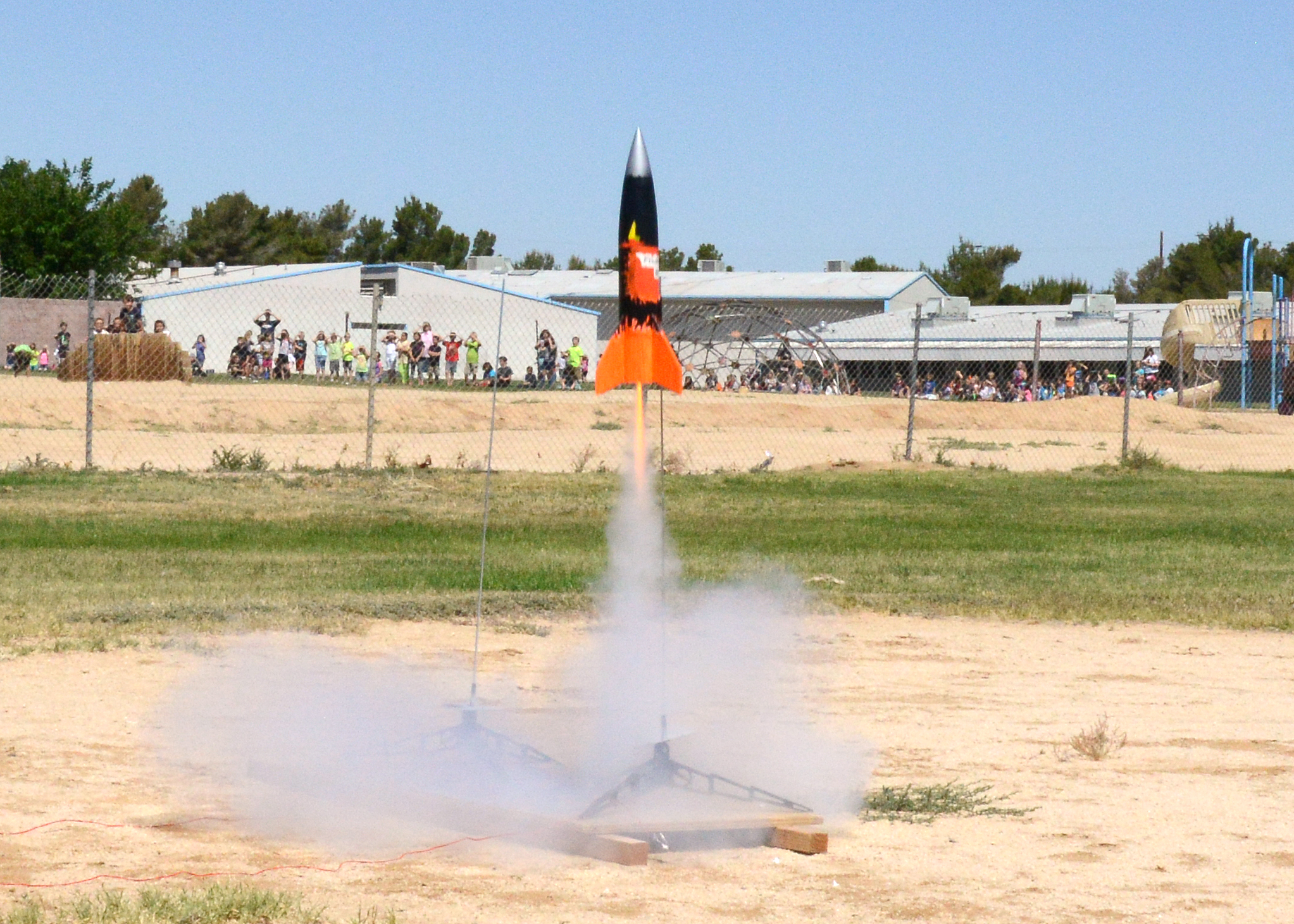 Rocket launches ignite cheers from Branch Elementary students > Edwards ...