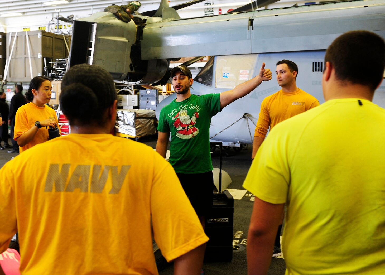 Boxer's Fit Boss Focuses on Crew Fitness during Deployment > United ...
