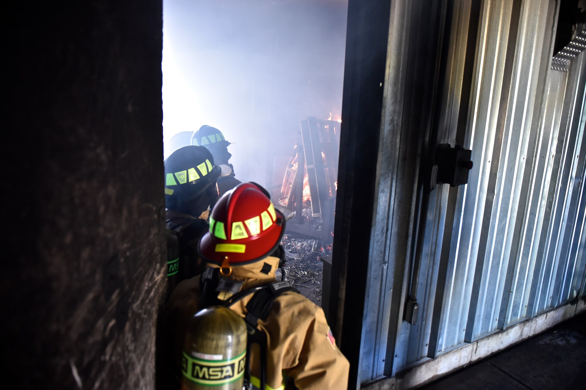 Burning wood turns up the heat > 932nd Airlift Wing > Article Display