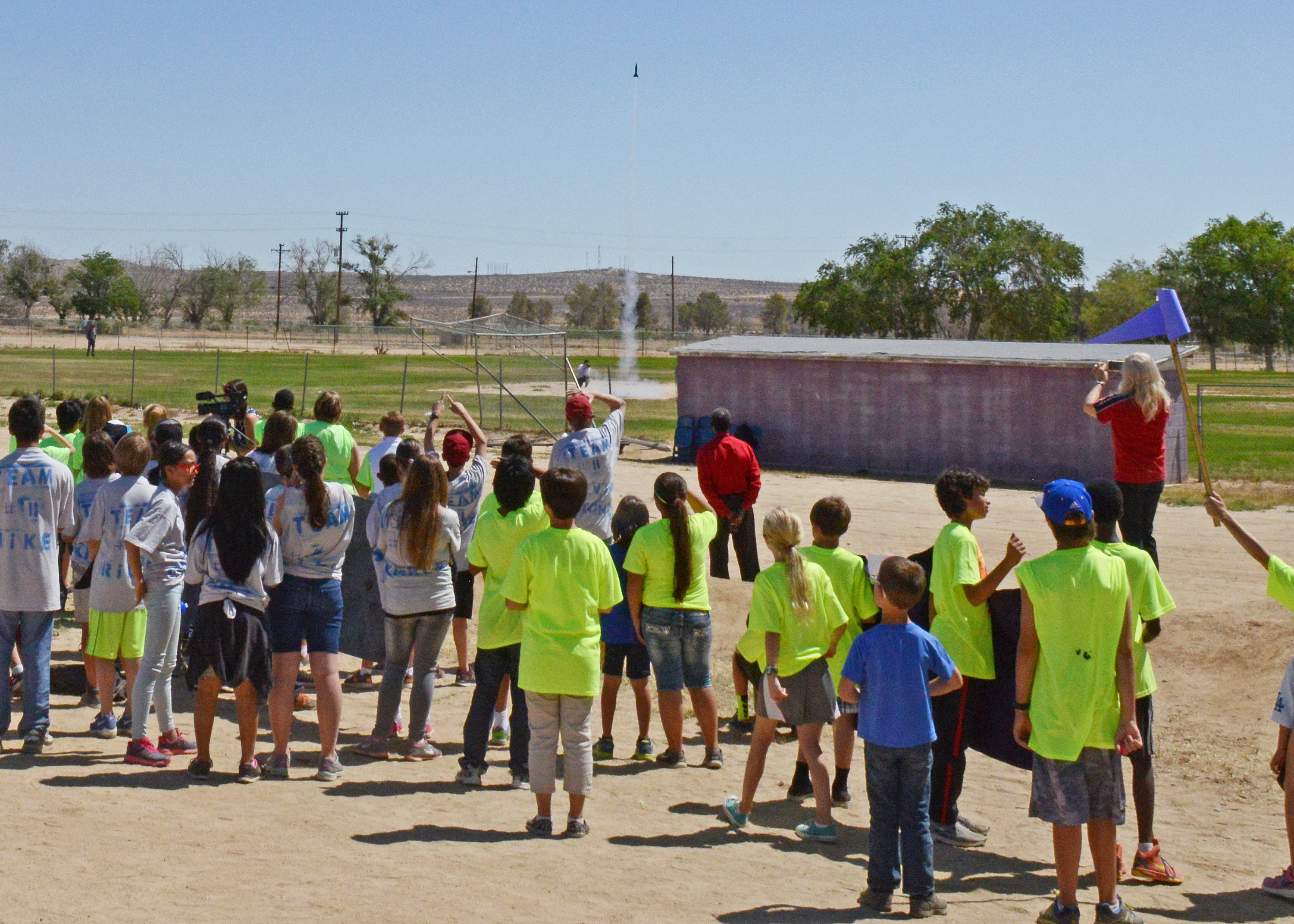 Rocket launches ignite cheers from Branch Elementary students > Edwards ...