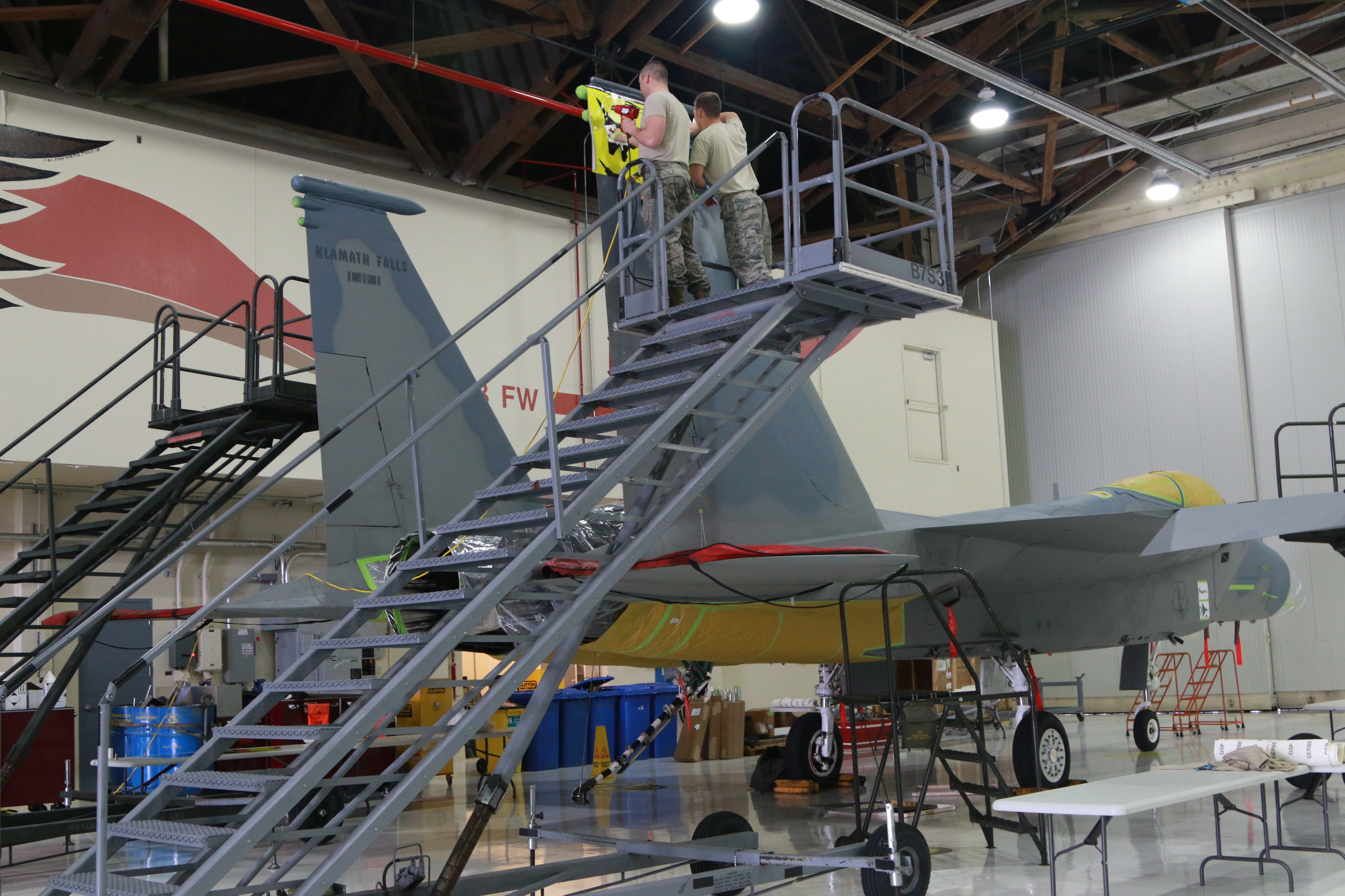 Bringing to life the ORANG 75th Anniversary F-15 Eagle > 173rd Fighter ...