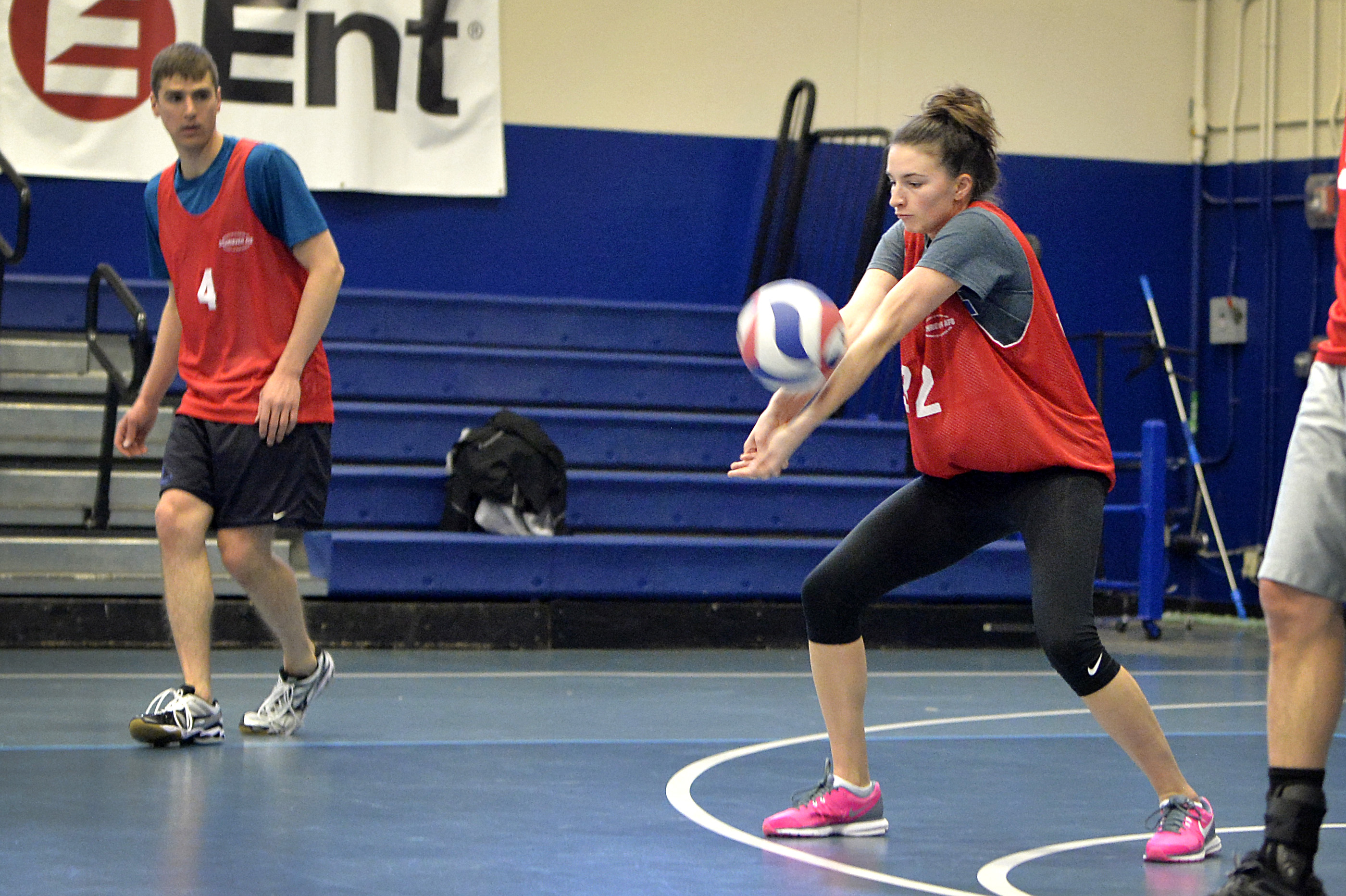USAFWC earns 2nd straight volleyball title