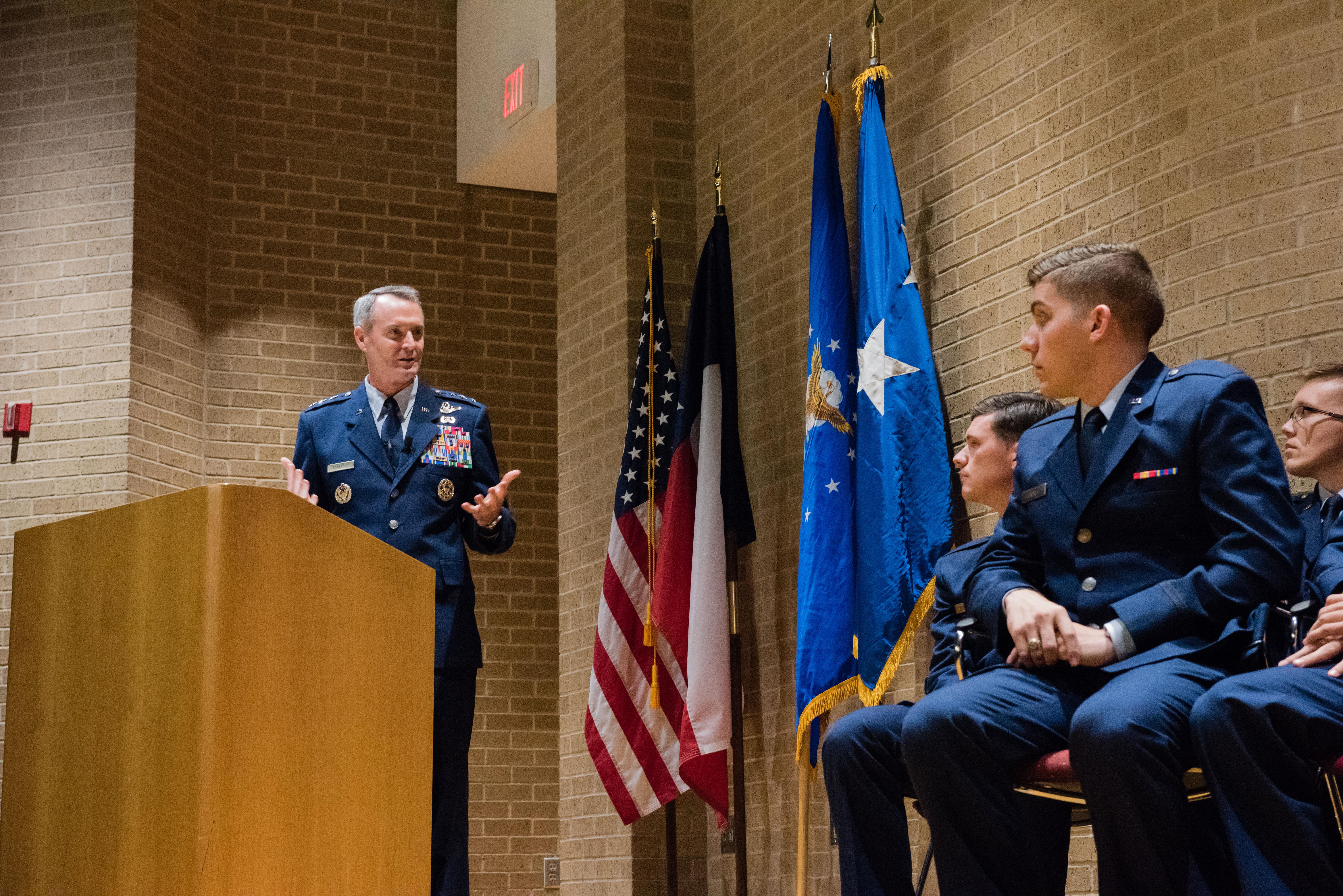 AETC commander commissions AFROTC cadets at country’s largest military ...