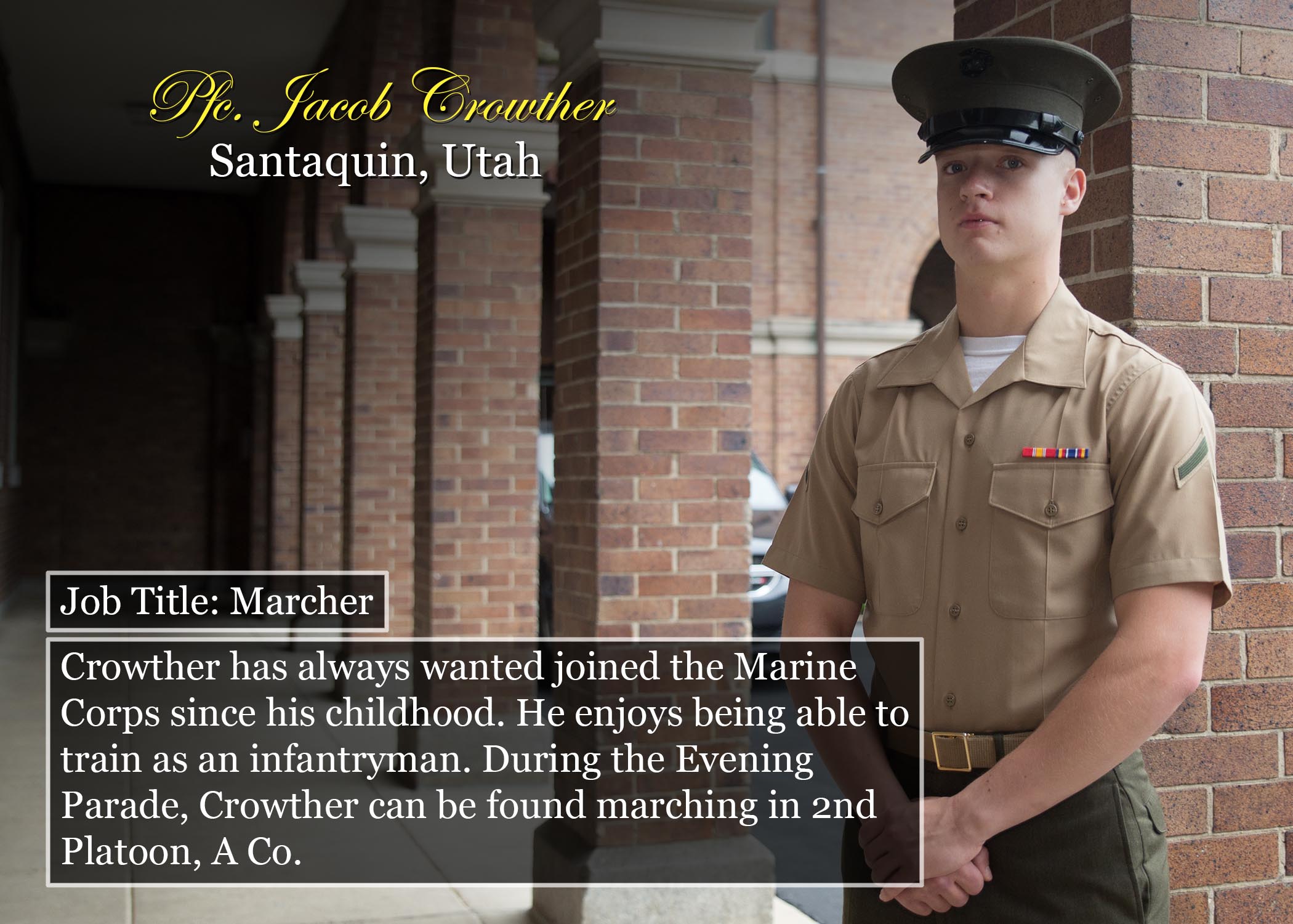 Pfc. Jacob Crowther