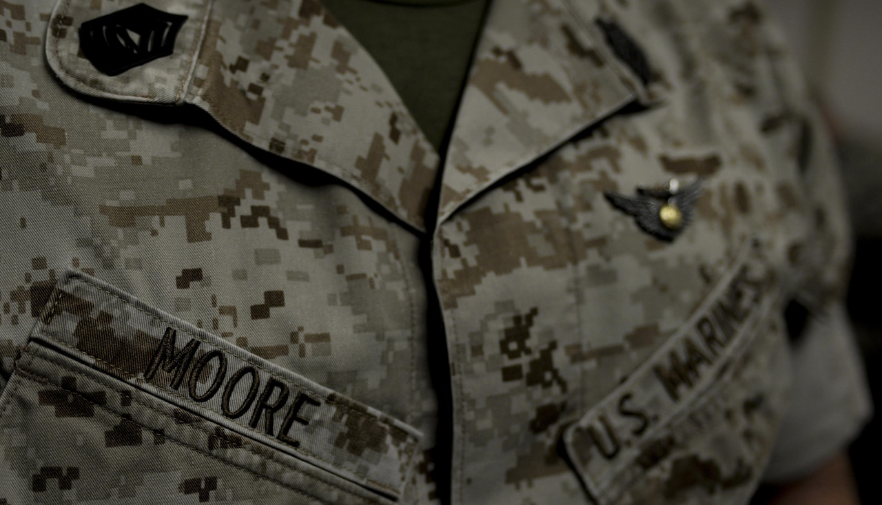 First Marine graduates USAF AMMOS > U.S. Department of Defense > Transcript