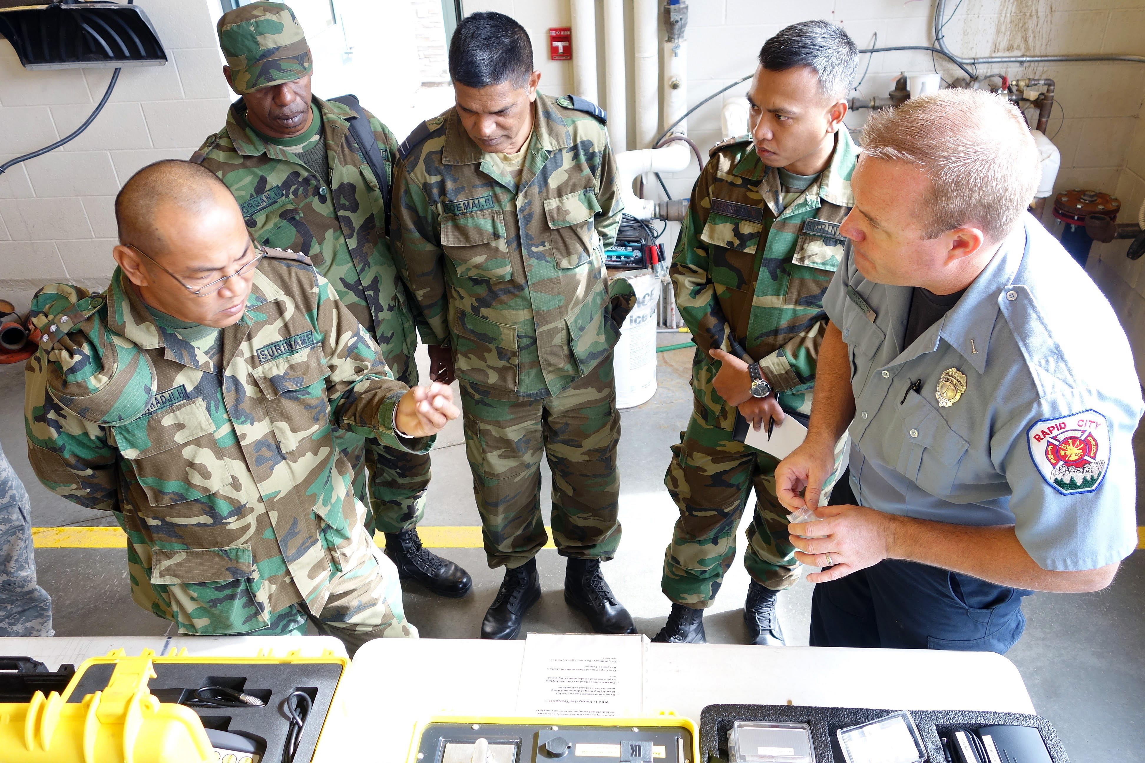 South Dakota Guard, Suriname military collaborate to protect ...