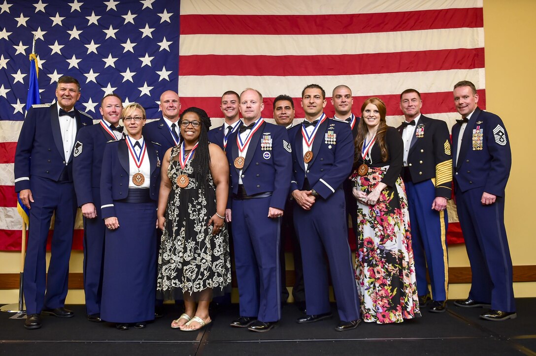 2015 Outstanding Airmen and Civilains of the Year
