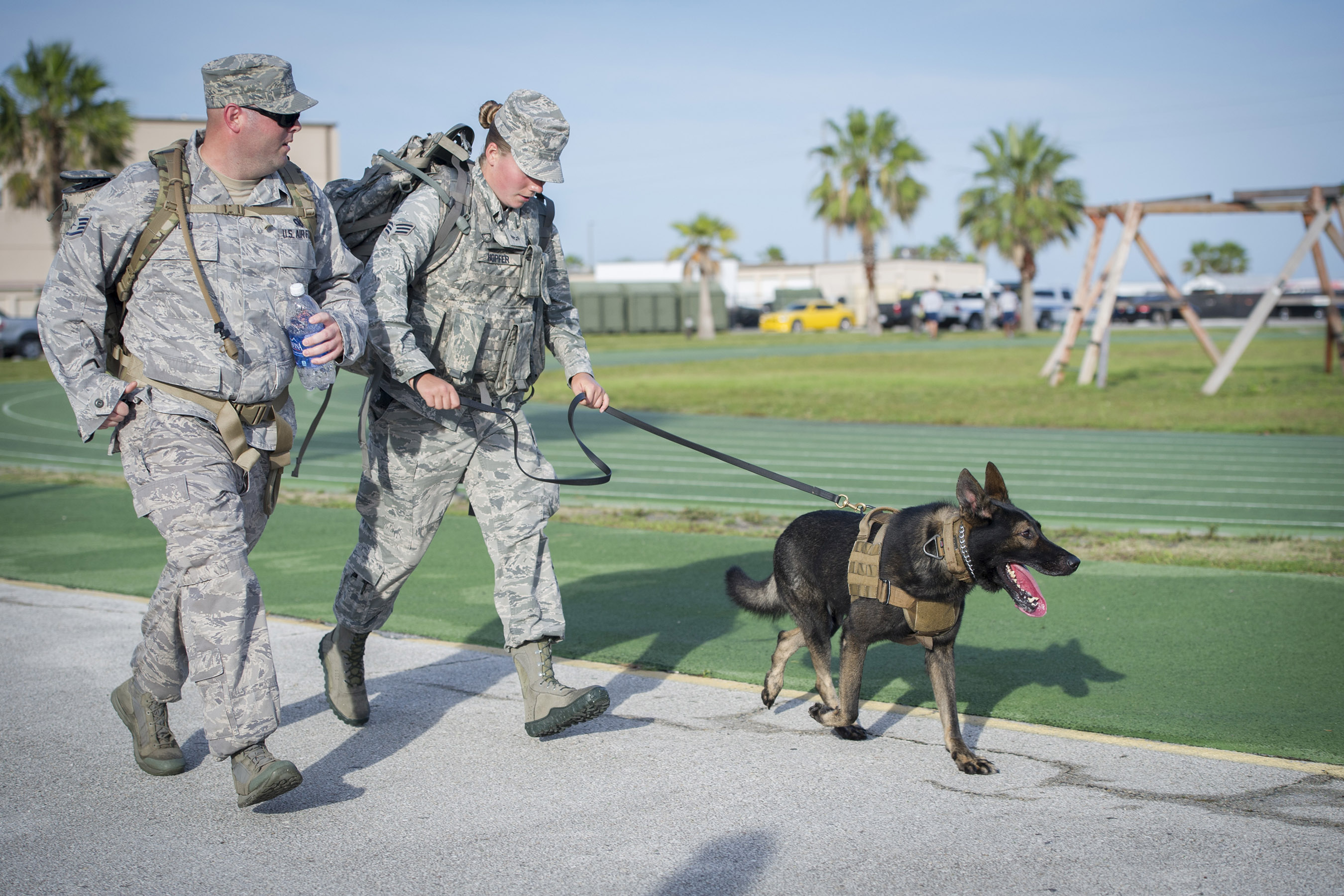 Wing participates in unique run during National Police Week > Space ...