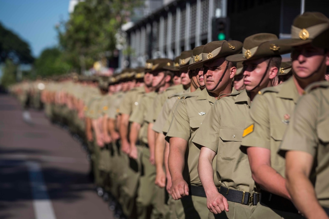 ANZAC Day in Darwin, Australia
