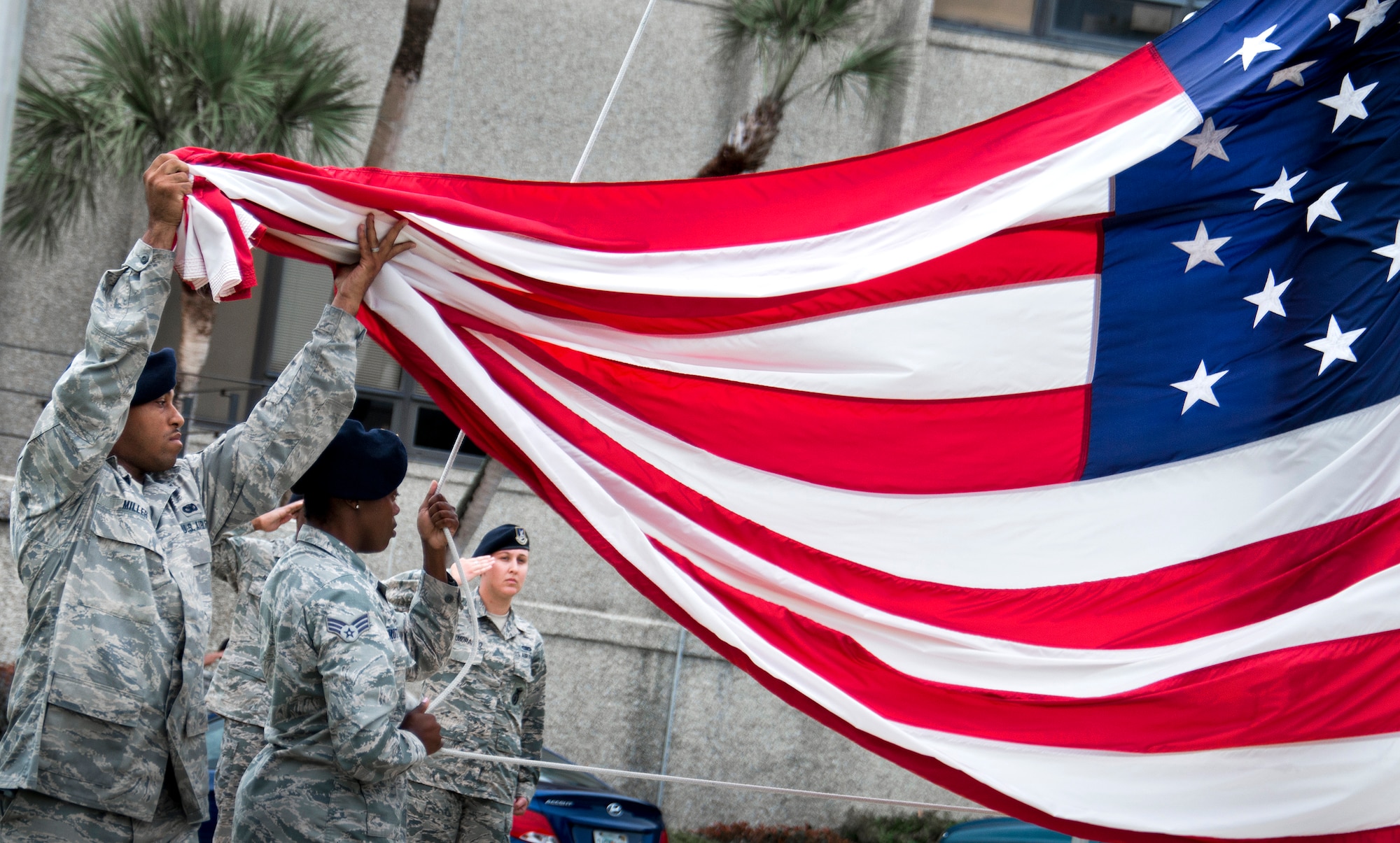 Police Week closes with base retreat ceremony > Eglin Air Force Base ...