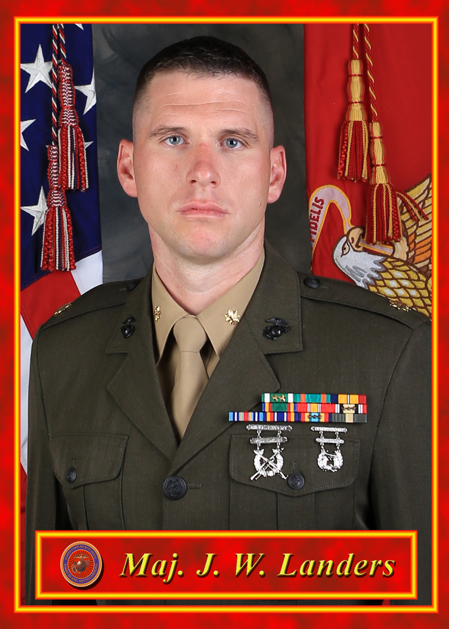 Maj. Jonathan W. Landers > 6th Marine Corps District > Leaders