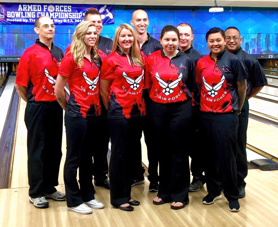 Air Force bowling teams claim Armed Forces Championships