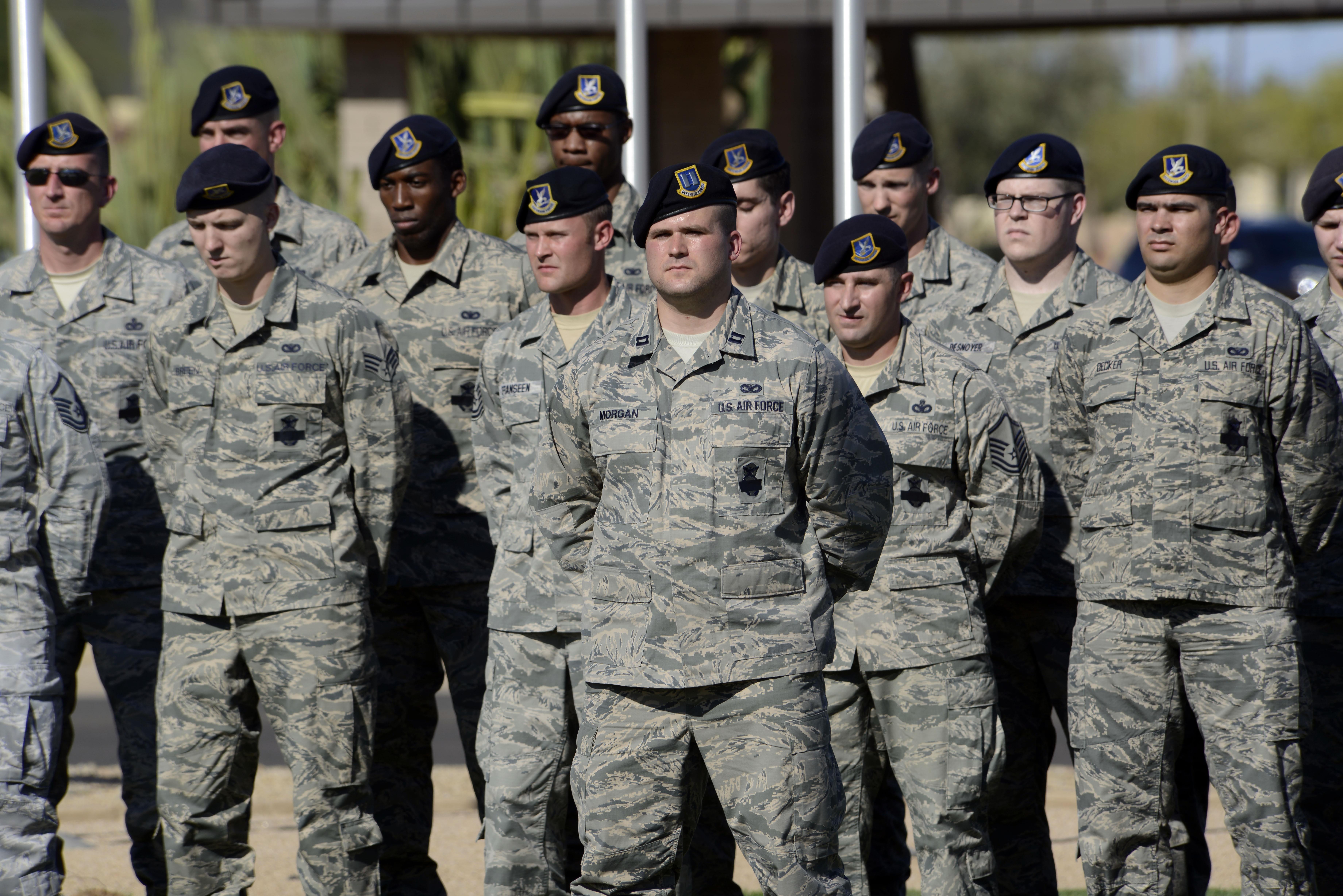 56 SFS Mayaguez retreat ceremony