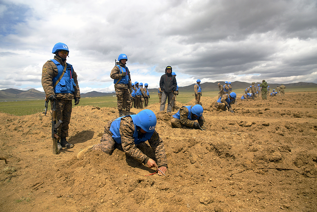 U.S. Army, Canadian Army teach minefield extraction techniques to ...