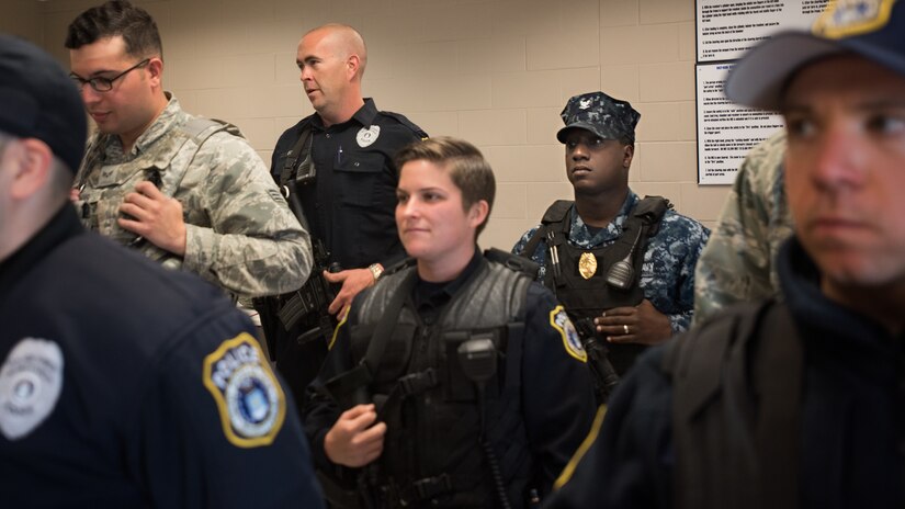 Portrait of a Police Officer: Petty Officer 3rd Class Anthony Stradford ...